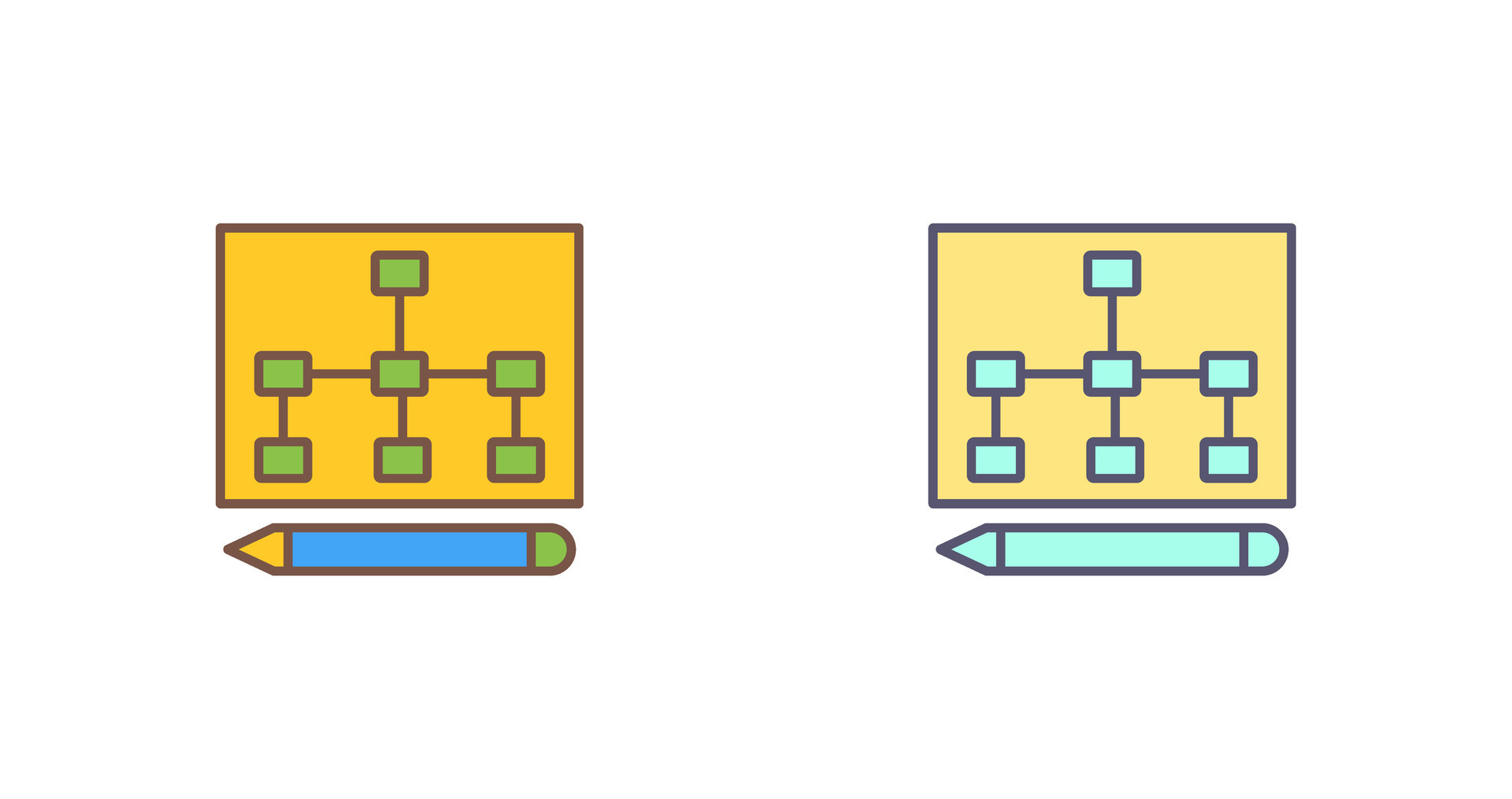 Draw Hierarchy Vector Icon 25294966 Vector Art At Vecteezy