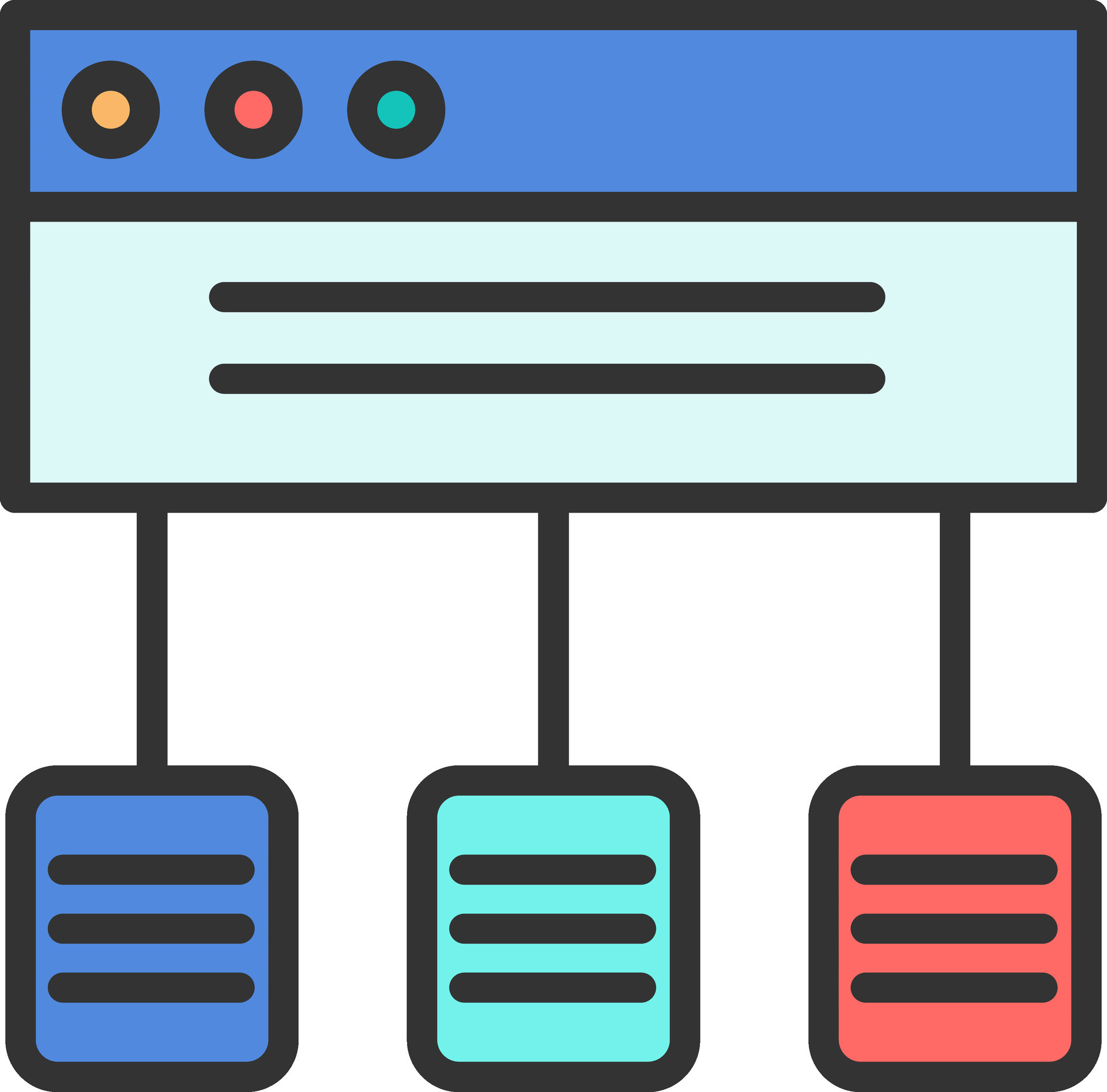 Data Flow Vector Icon Design 25298291 Vector Art At Vecteezy