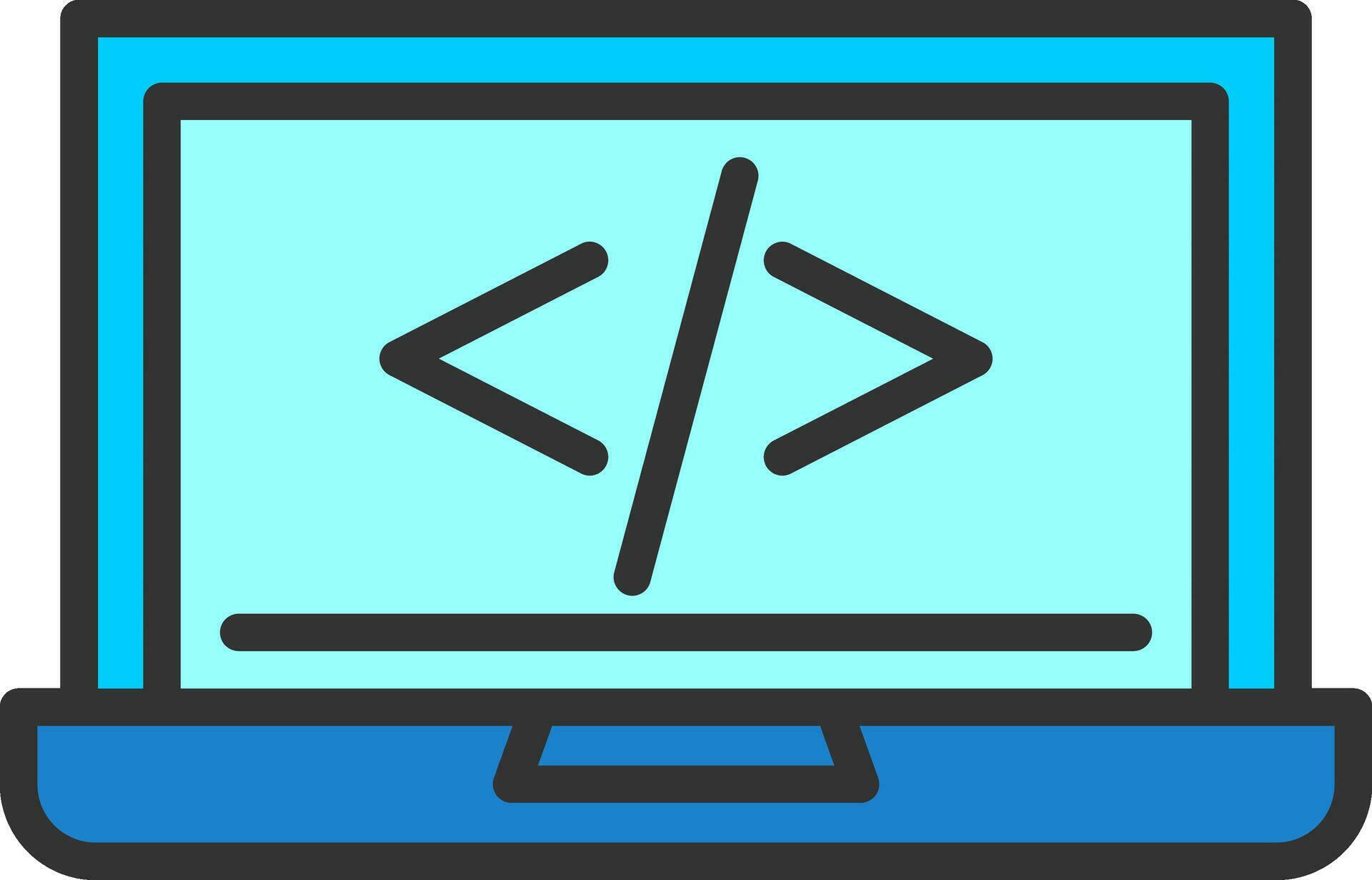 code programming Vector Icon Design 25298306 Vector Art at Vecteezy