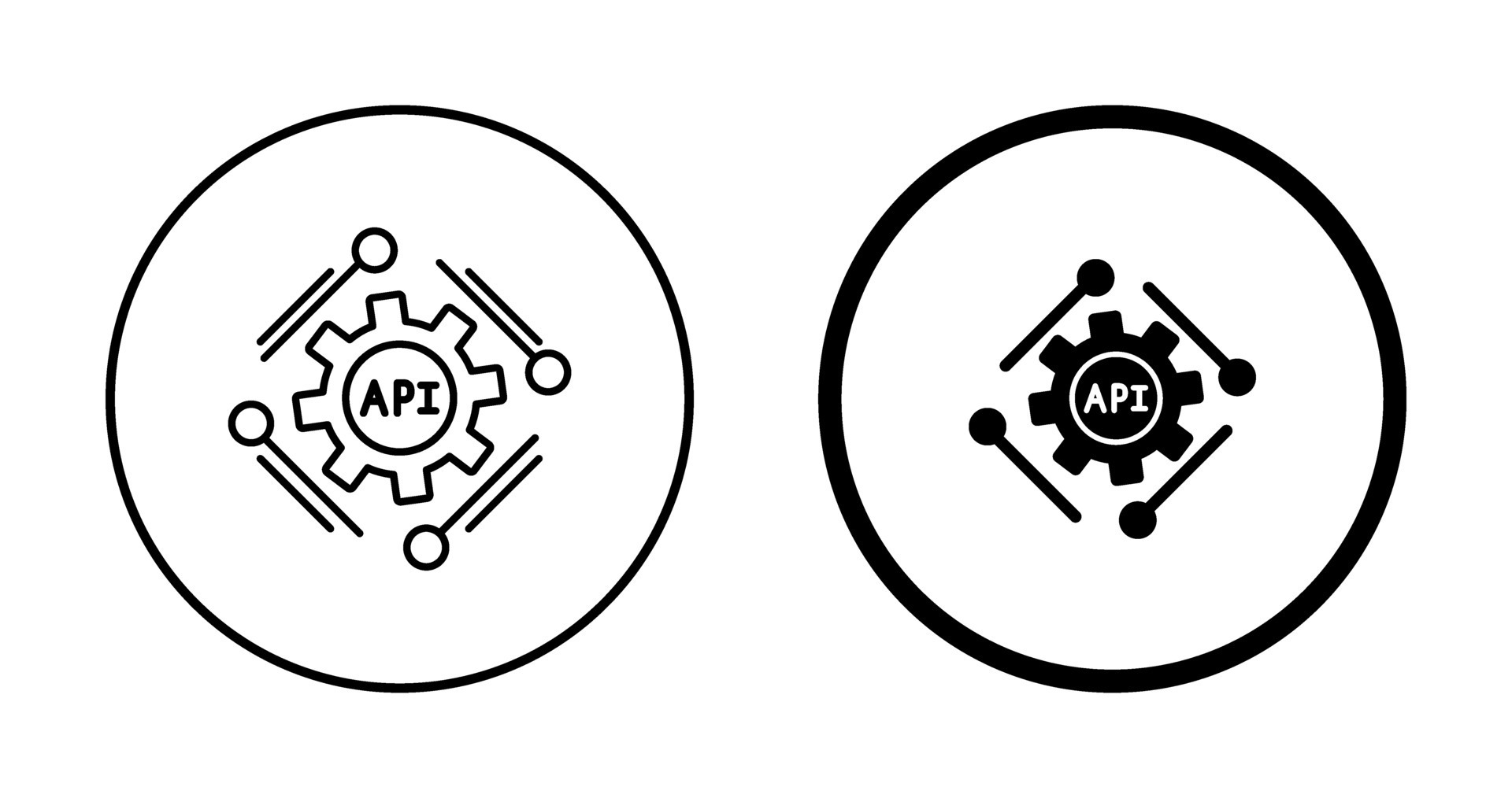 Api Vector Icon 25302474 Vector Art At Vecteezy
