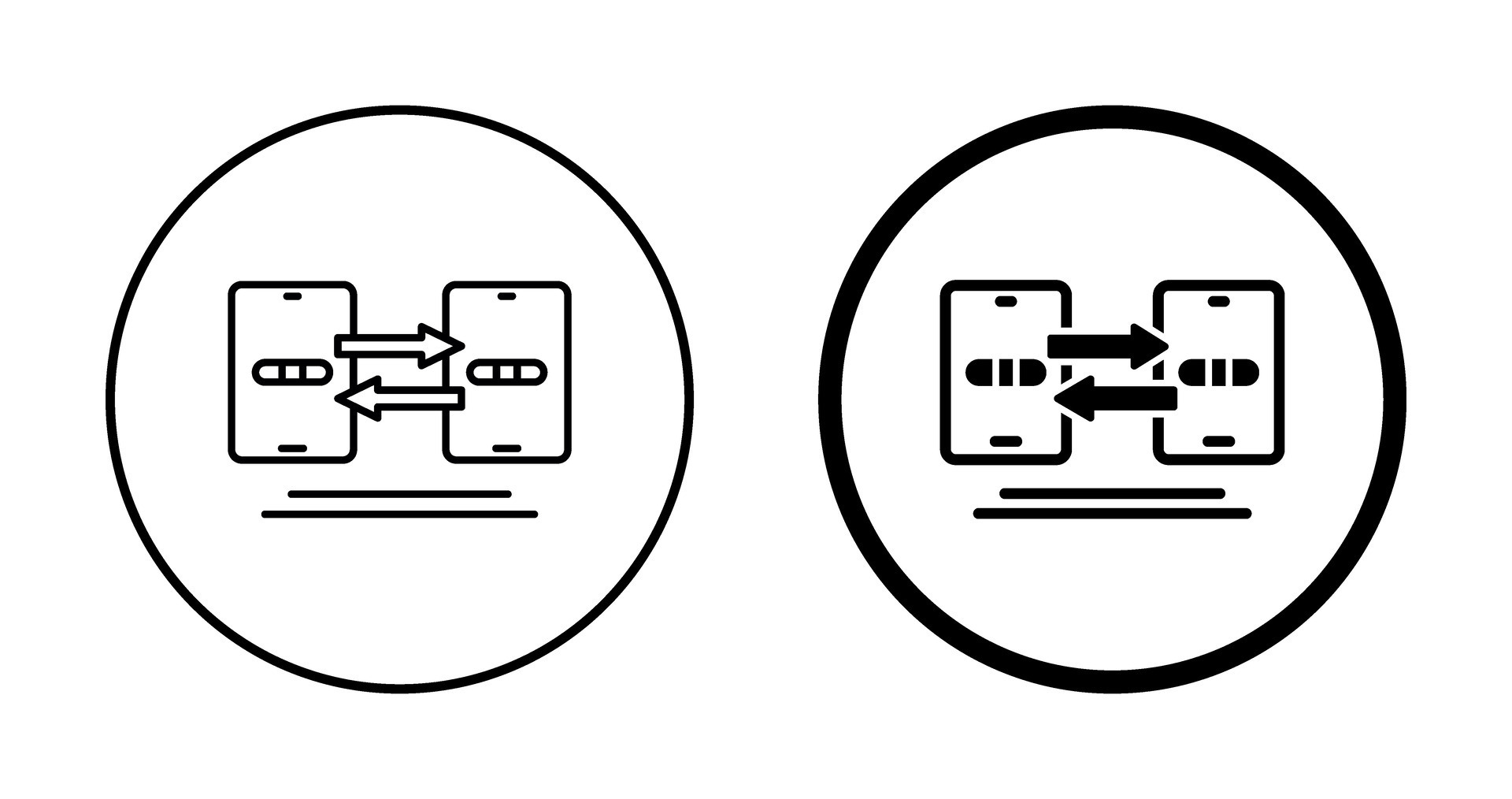 Data Synchronization Vector Icon 25302709 Vector Art At Vecteezy