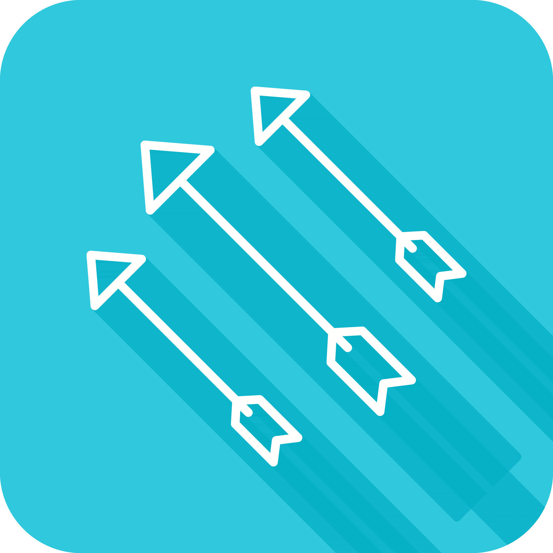Unique Arrows Vector Icon 25303310 Vector Art at Vecteezy