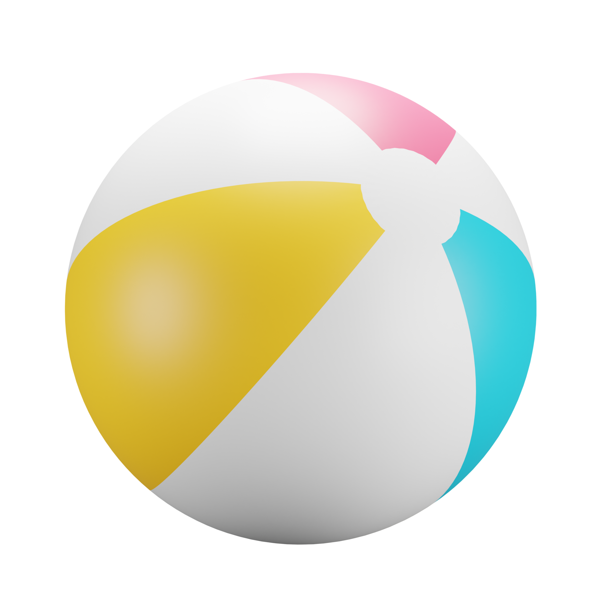 3D render striped beach ball 25313198 PNG 3D render striped beach ball 25313198 PNG