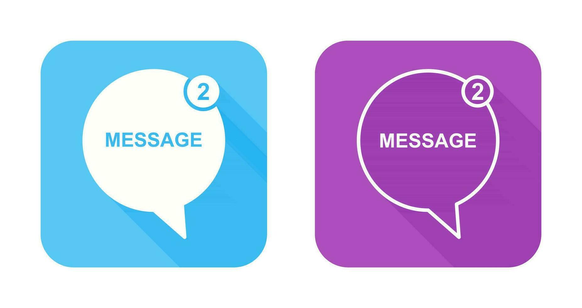 Message Bubbles Vector Icon 25317849 Vector Art at Vecteezy