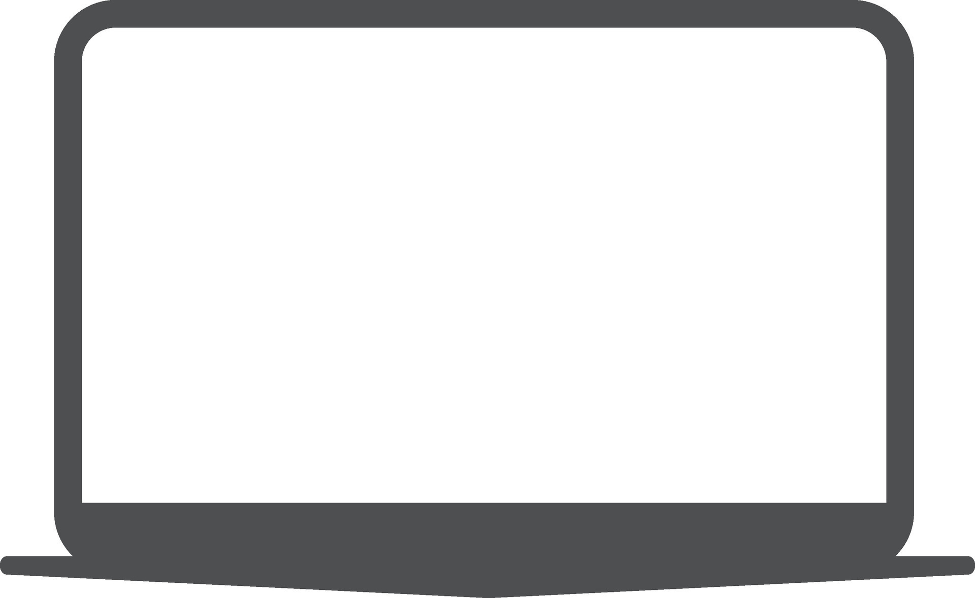 Flat illustration of a laptop screen. 25324152 Vector Art at Vecteezy