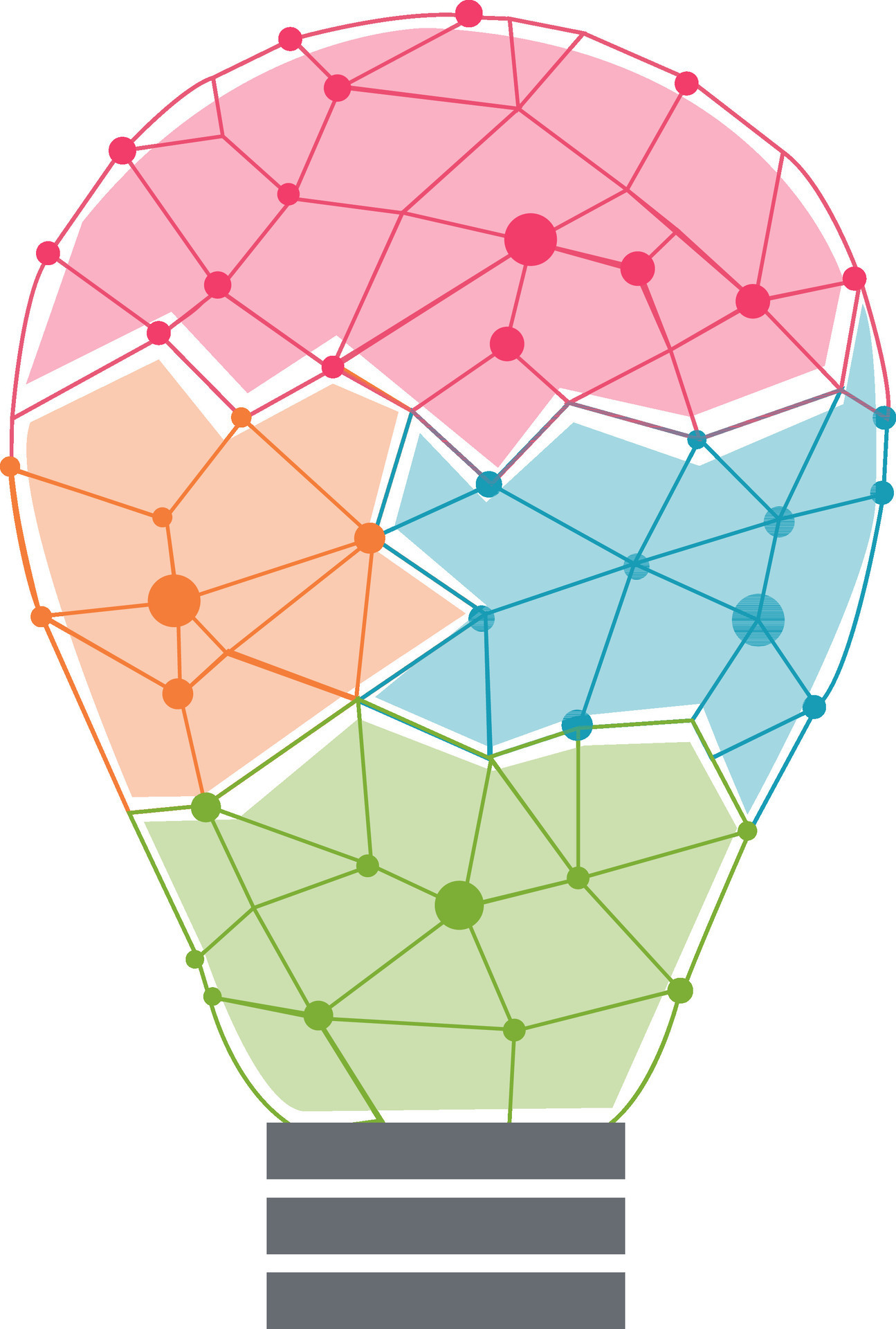 Colorful light bulb for Idea concept. 25324497 Vector Art at Vecteezy