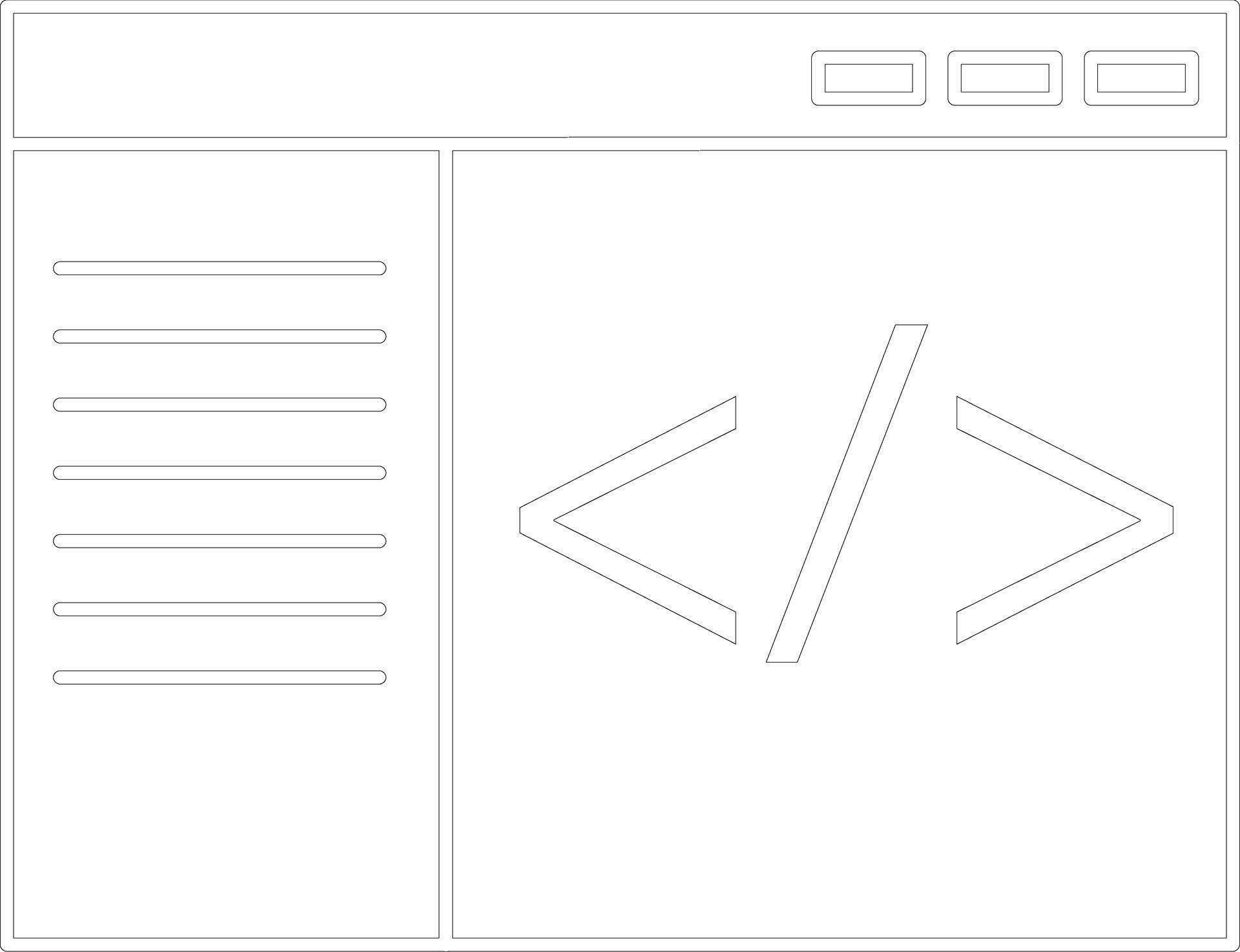 Vector Coding sign or symbol. 25327370 Vector Art at Vecteezy