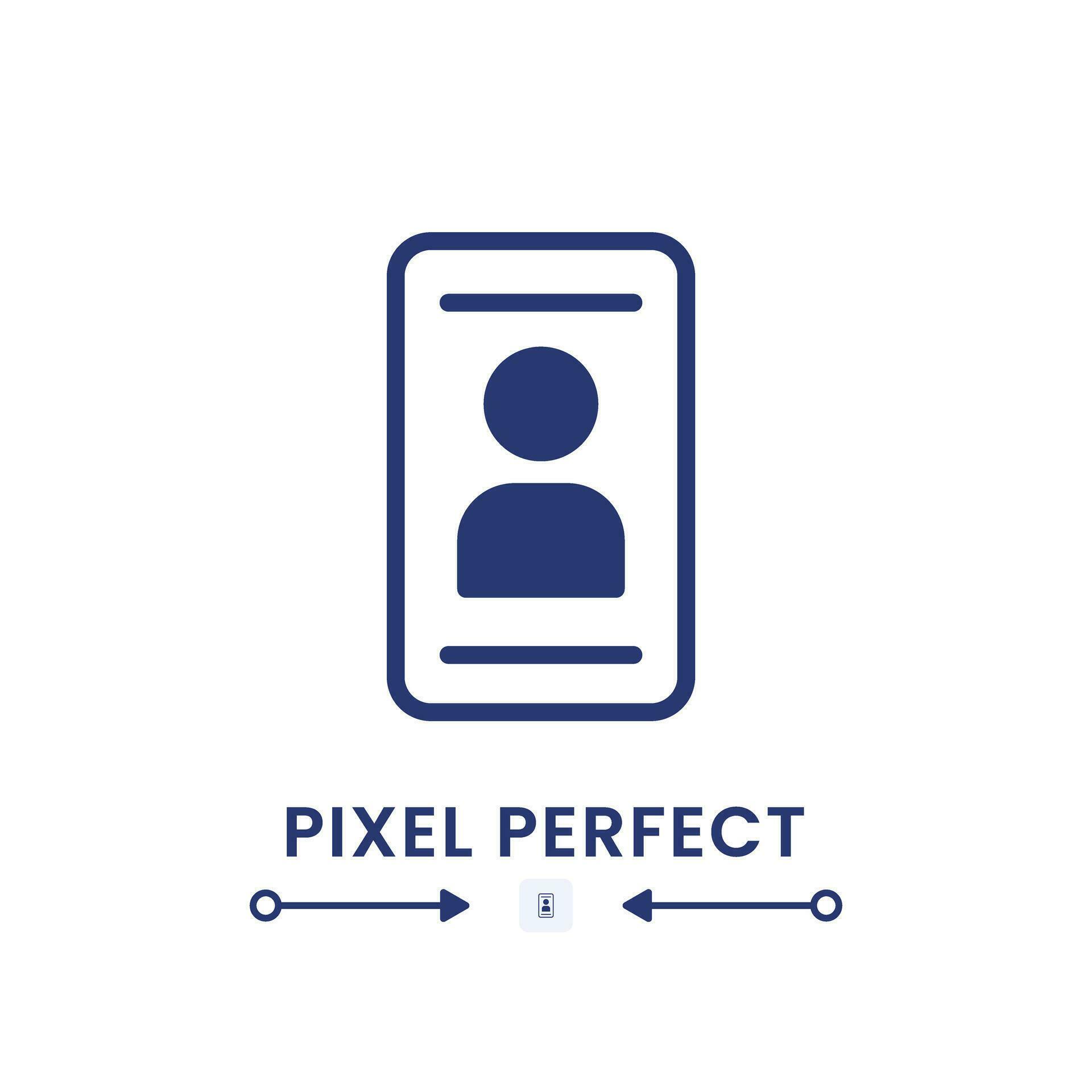 Personal Profile Black Solid Desktop Icon Mobile Authentication Identity Verification Pixel