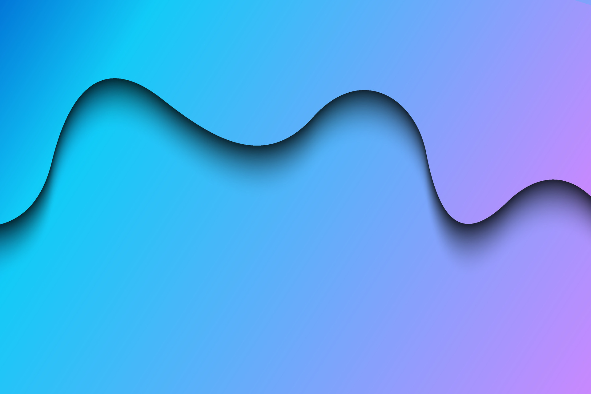 Abstract Wave Shape Papercut Blue Gradient Color Background 25341304