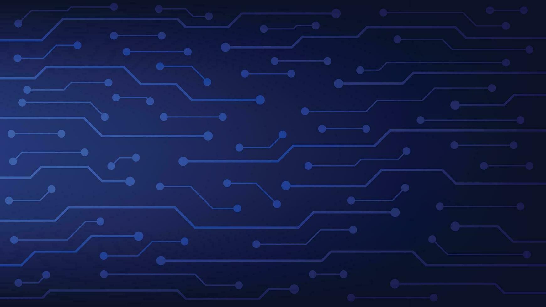 Hi tech digital circuit board. AI pad and electrical lines connected on ... Hi tech digital circuit board. AI pad and electrical lines connected on ...