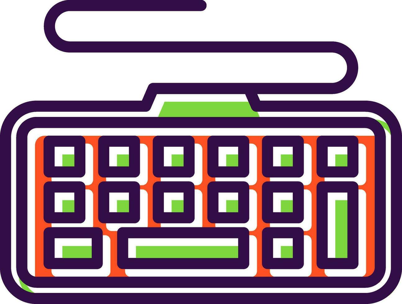 Keyboard Vector Icon Design 25346425 Vector Art at Vecteezy