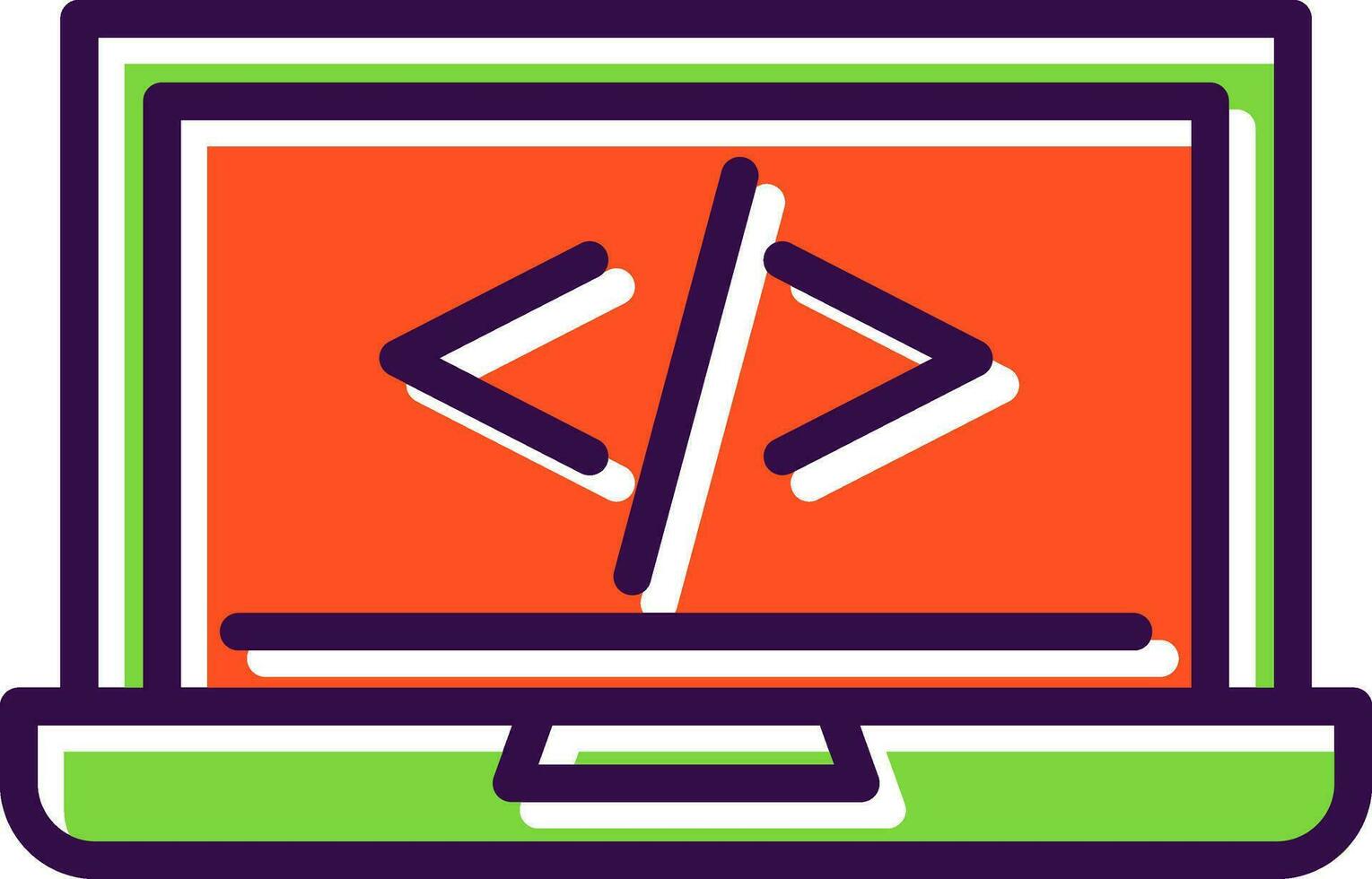 code programming Vector Icon Design 25346466 Vector Art at Vecteezy