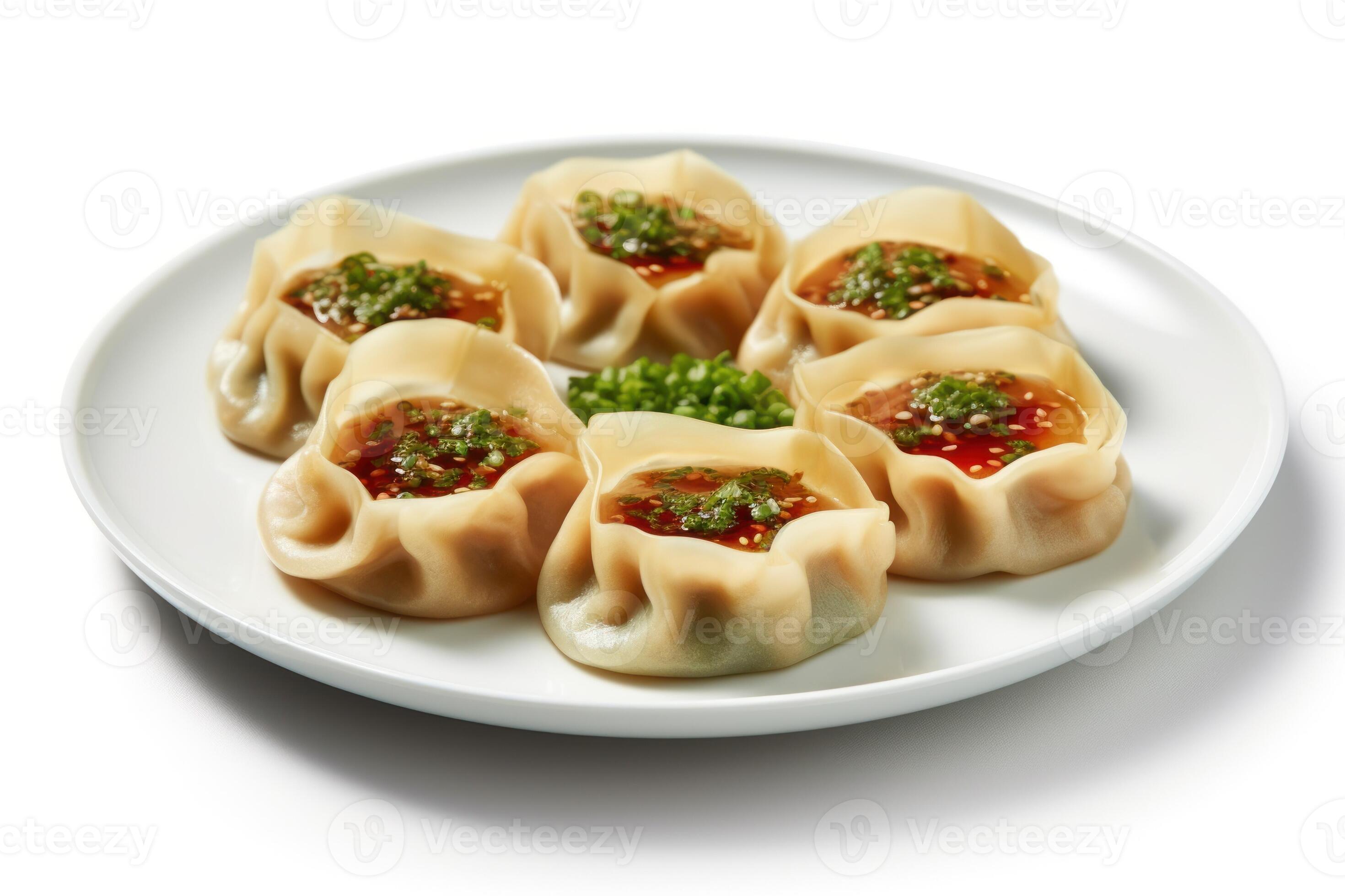 mandu or mandoo are dumplings in korean cuisine photography Generative ...