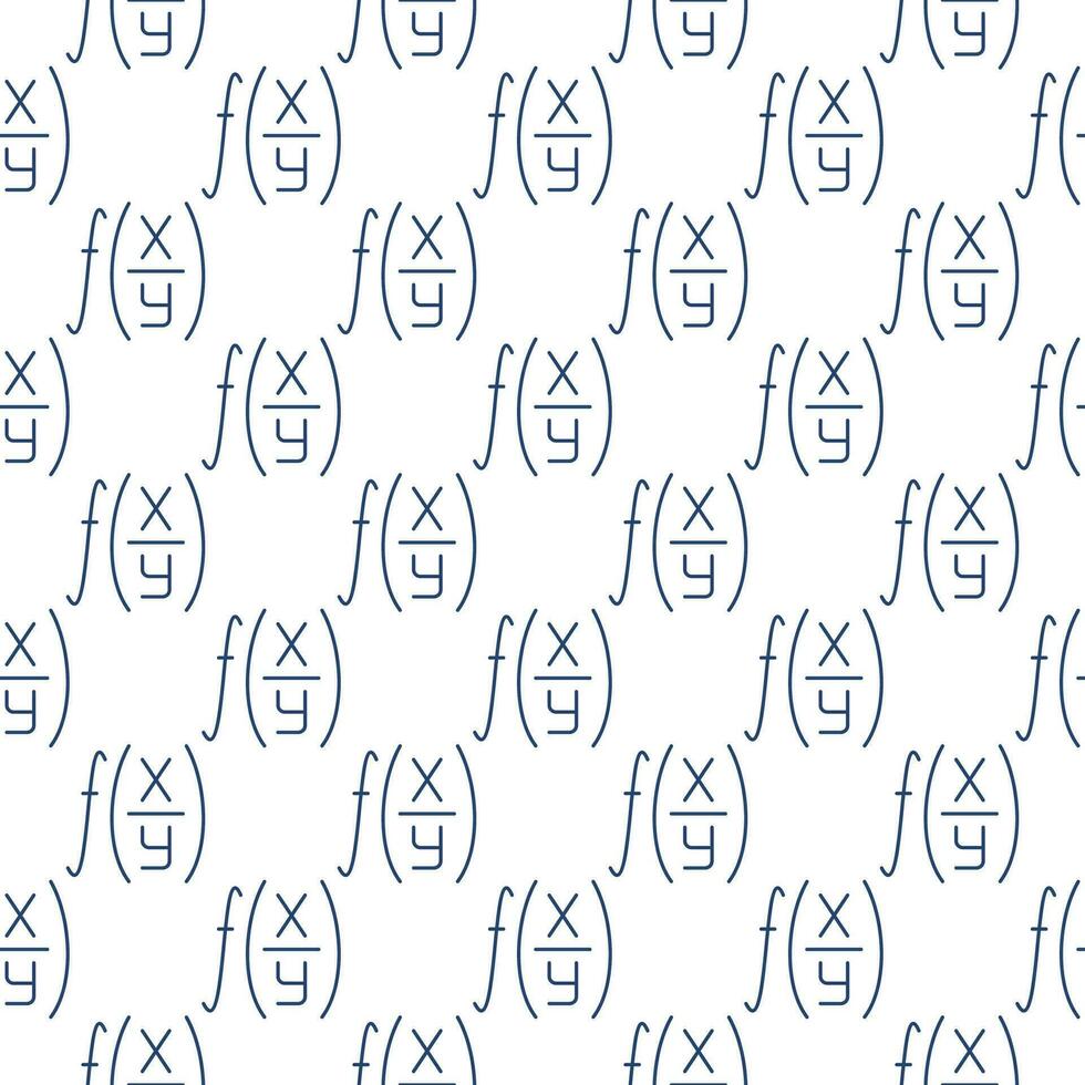 Math Function Vector Concept Line Minimal Seamless Pattern 25348948