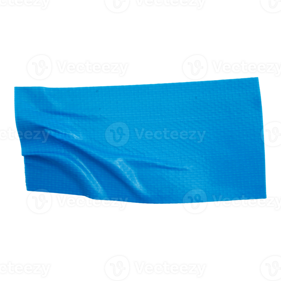 Grunge Wrinkled Blue Duct Tape 25351681 Png