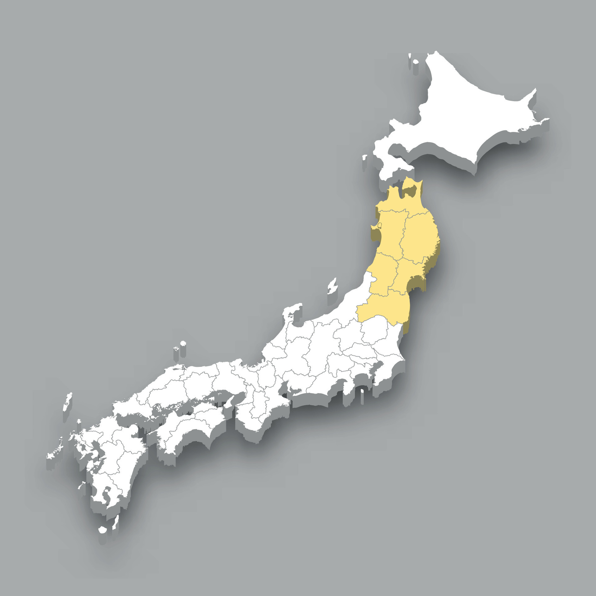 Tohoku Map