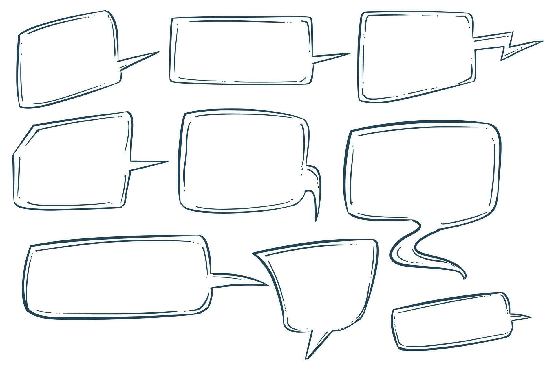 Hand drawn cartoon thinking shapes set sketch 25361189 Vector Art at ... Hand drawn cartoon thinking shapes set sketch 25361189 Vector Art at ...
