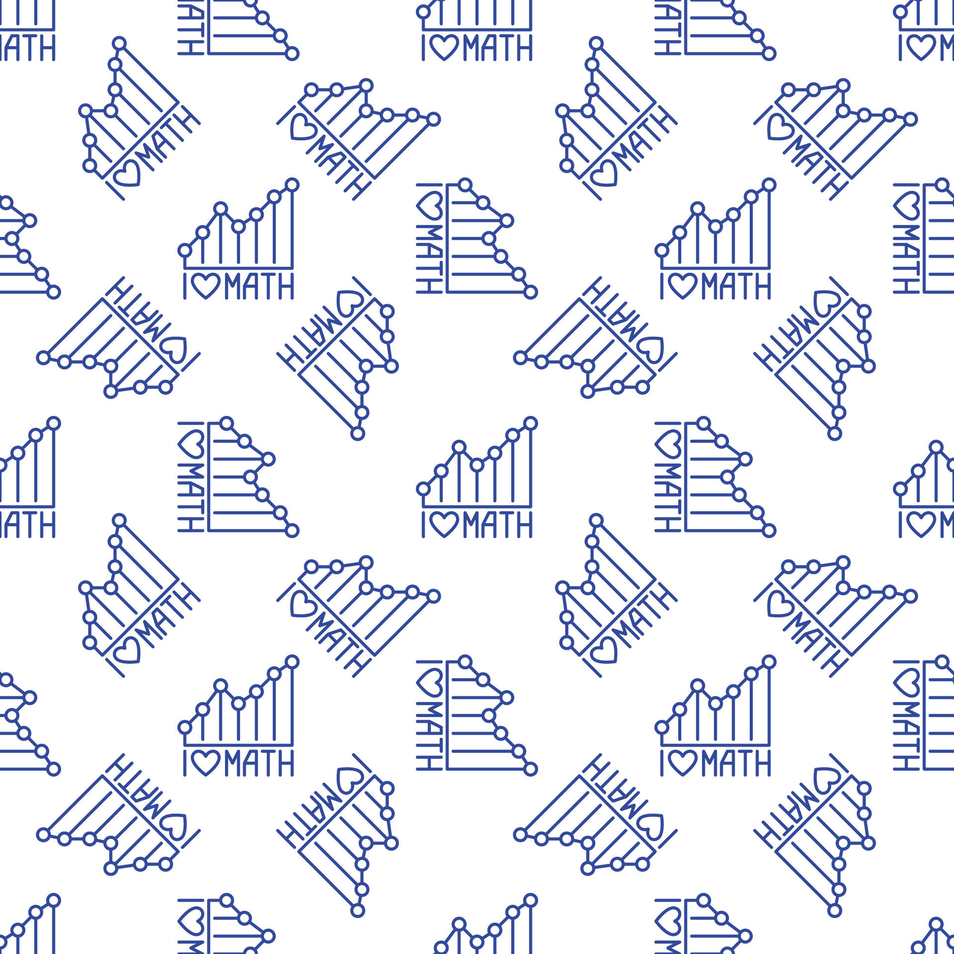 I Love Math Vector Mathematics Graph Concept Line Seamless Pattern 25361673 Vector Art At Vecteezy