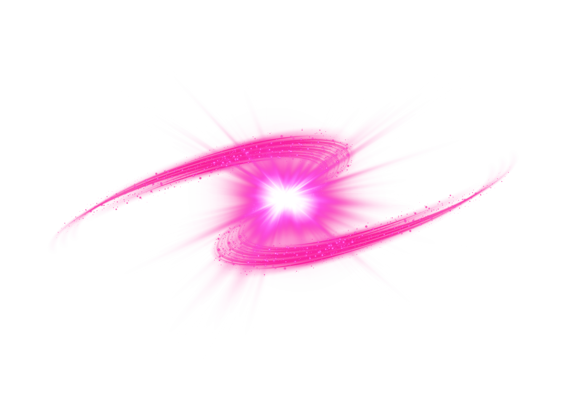 Pink magic spirals with sparkles. Pink light effect. Glitter particles ... Pink magic spirals with sparkles. Pink light effect. Glitter particles ...