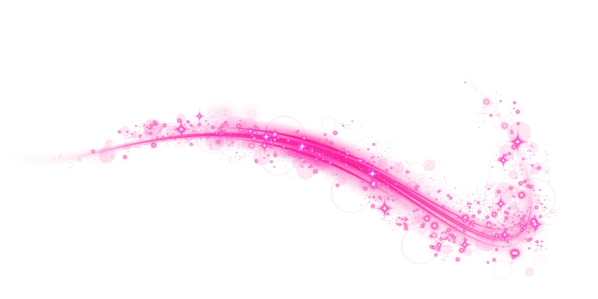 Pink magic spirals with sparkles. Pink light effect. Glitter particles ... Pink magic spirals with sparkles. Pink light effect. Glitter particles ...