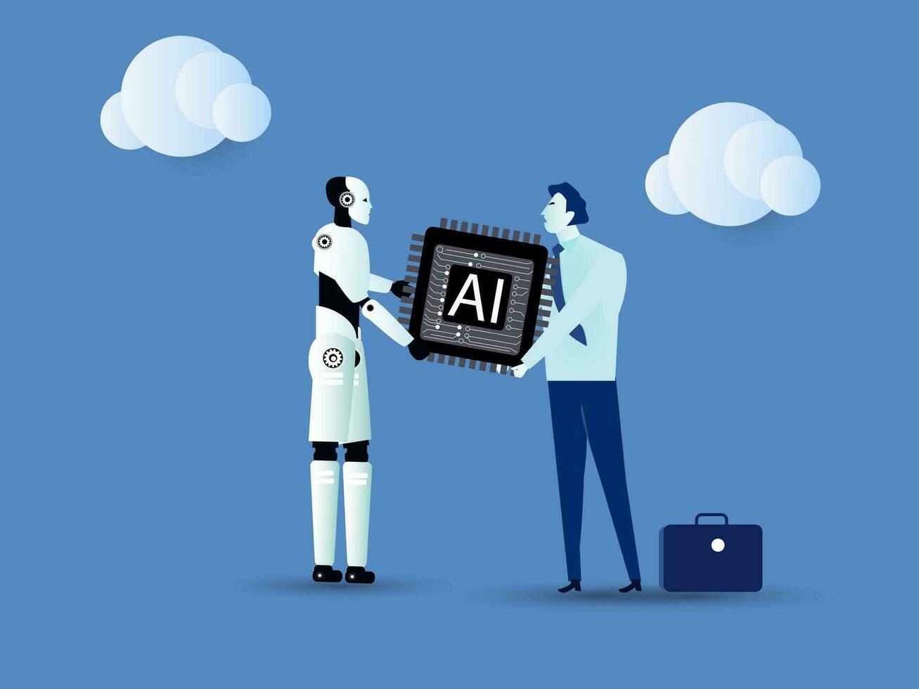 Ai Artificial Intelligence To Think Like Human Machine Learning