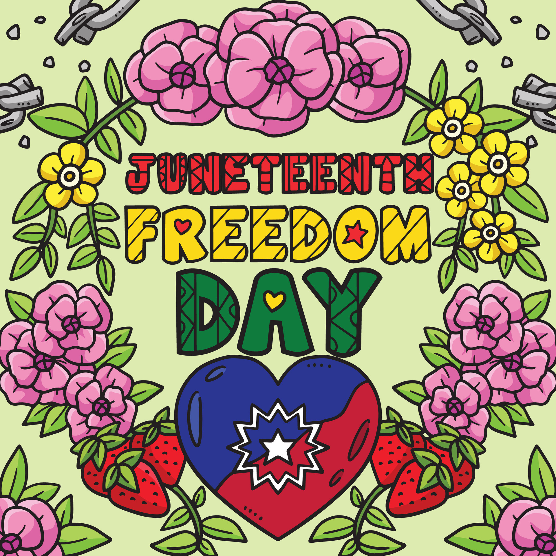 diecinueve de junio libertad día de colores dibujos animados 25374999 ... diecinueve de junio libertad día de colores dibujos animados 25374999 ...