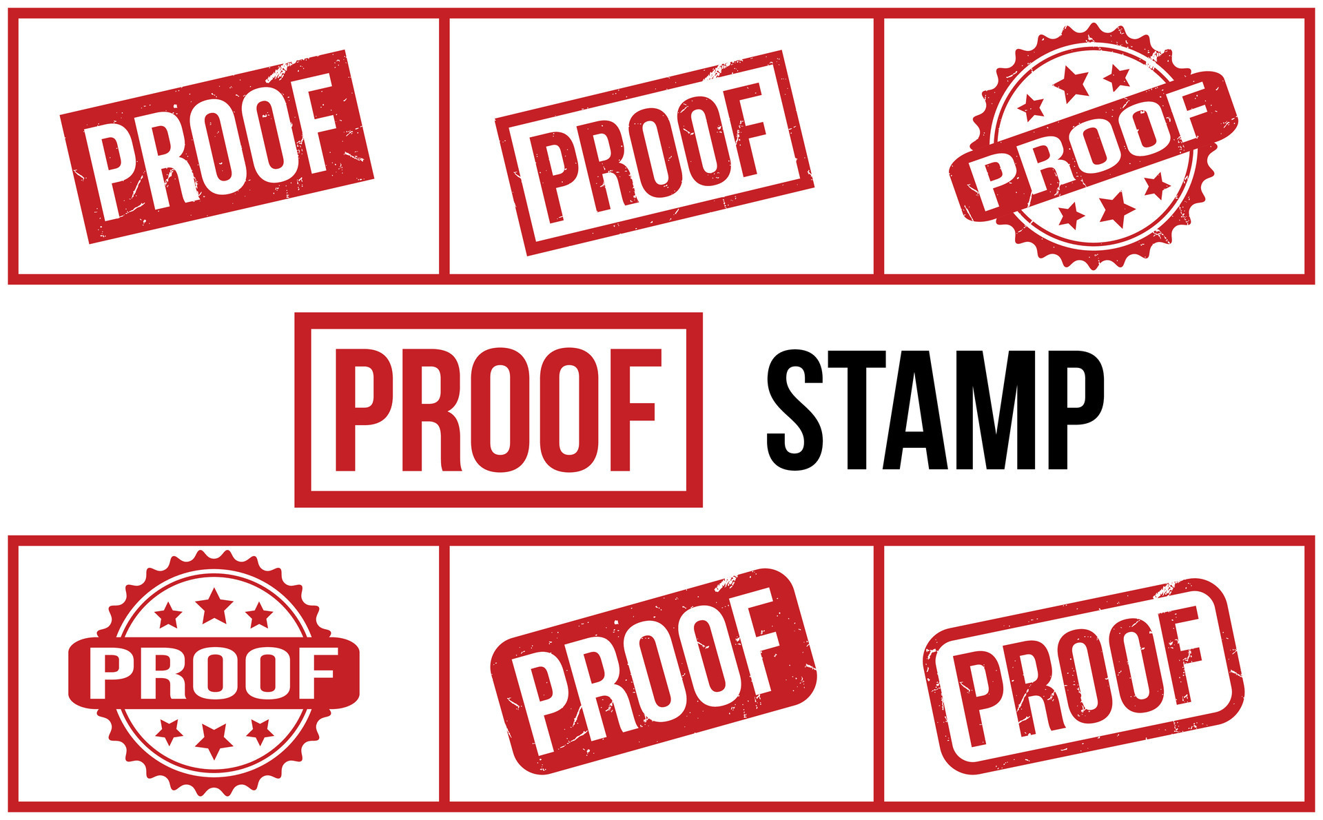 Proof Rubber Stamp Set Vector 25384306 Vector Art at Vecteezy Proof Rubber Stamp Set Vector 25384306 Vector Art at Vecteezy