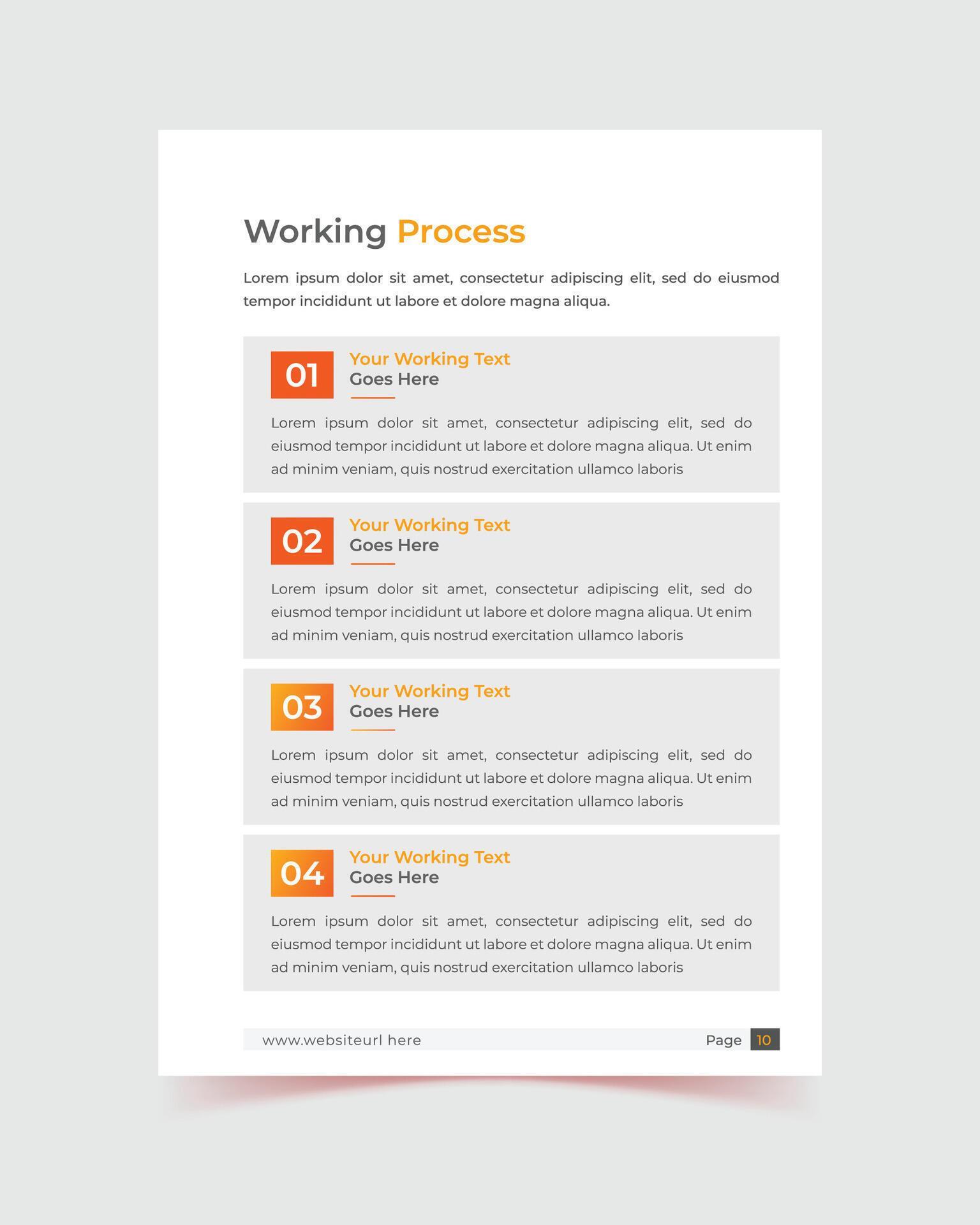 Brochure Template Layout Design Yellow Minimal Business Profile Template Layout Brochure