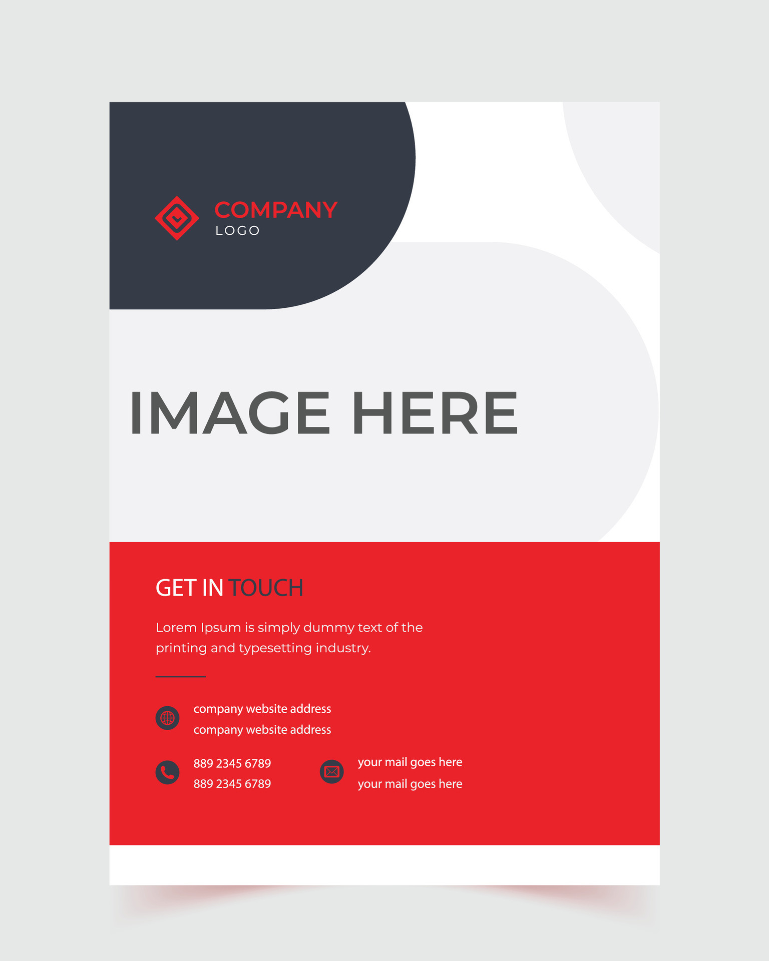 Brochure Template Layout Corporate Brochure Booklet Business Proposal