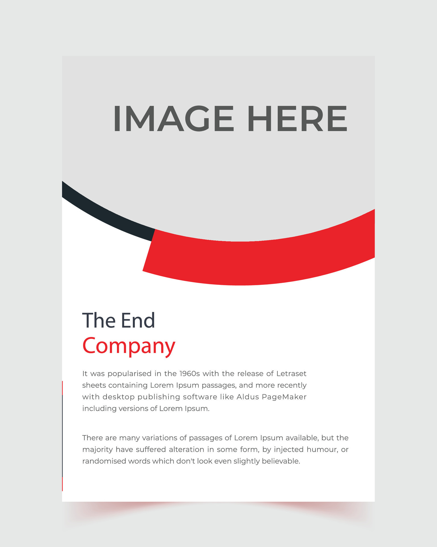 Brochure Template Layout Design Report Annual Minimal Template