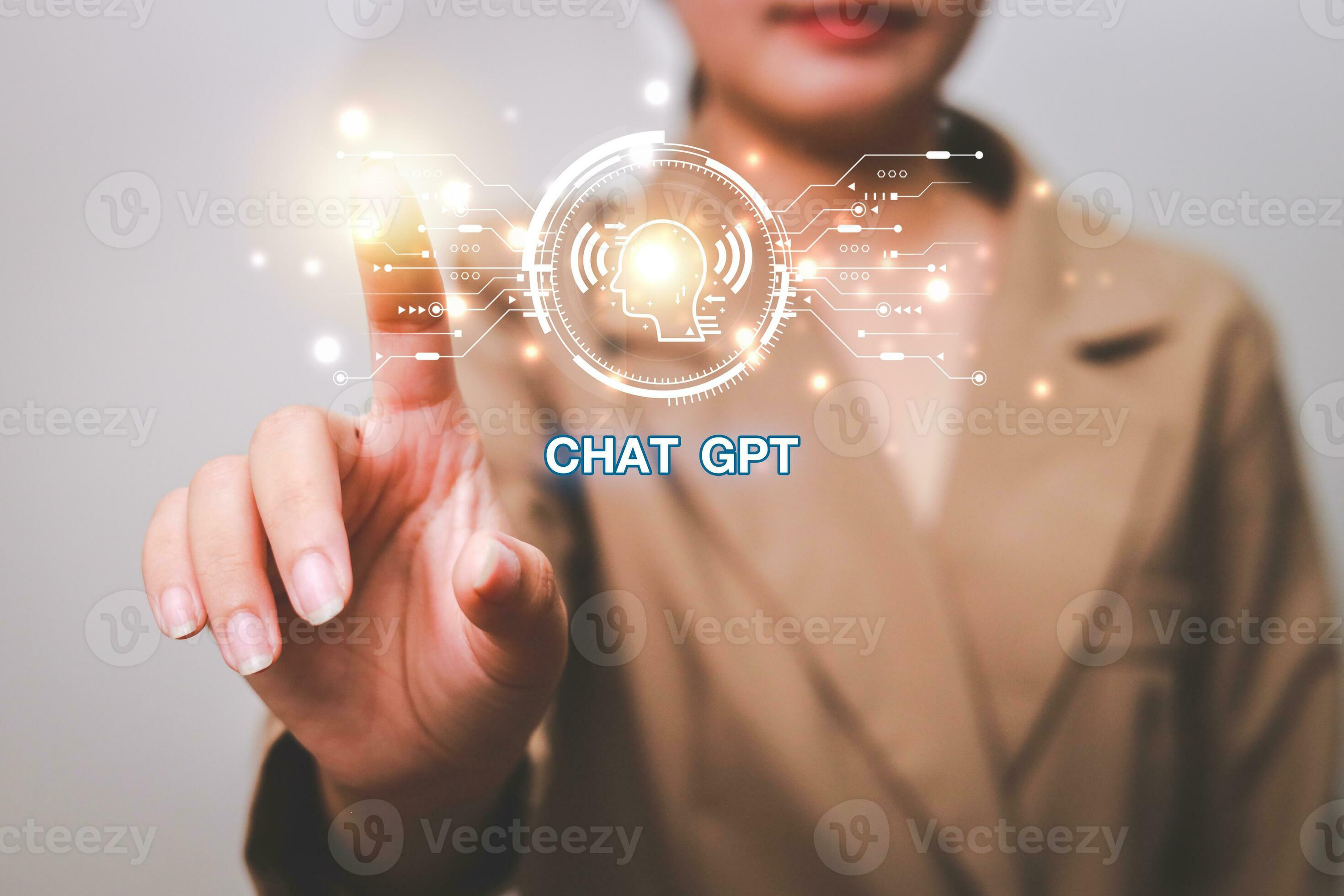 Chatgpt Chat With Ai Or Artificial Intelligence Using An Artificial