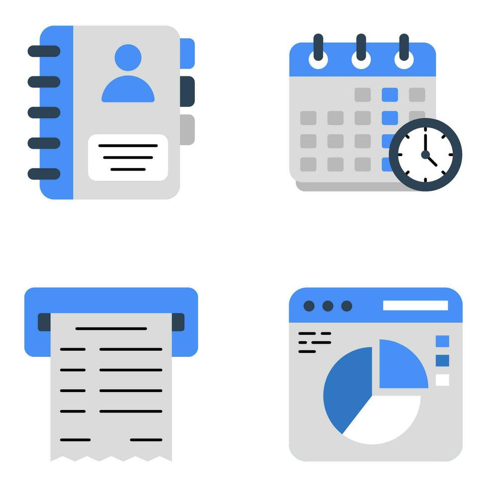 Pack of Business and Data Flat Icons 25392325 Vector Art at Vecteezy