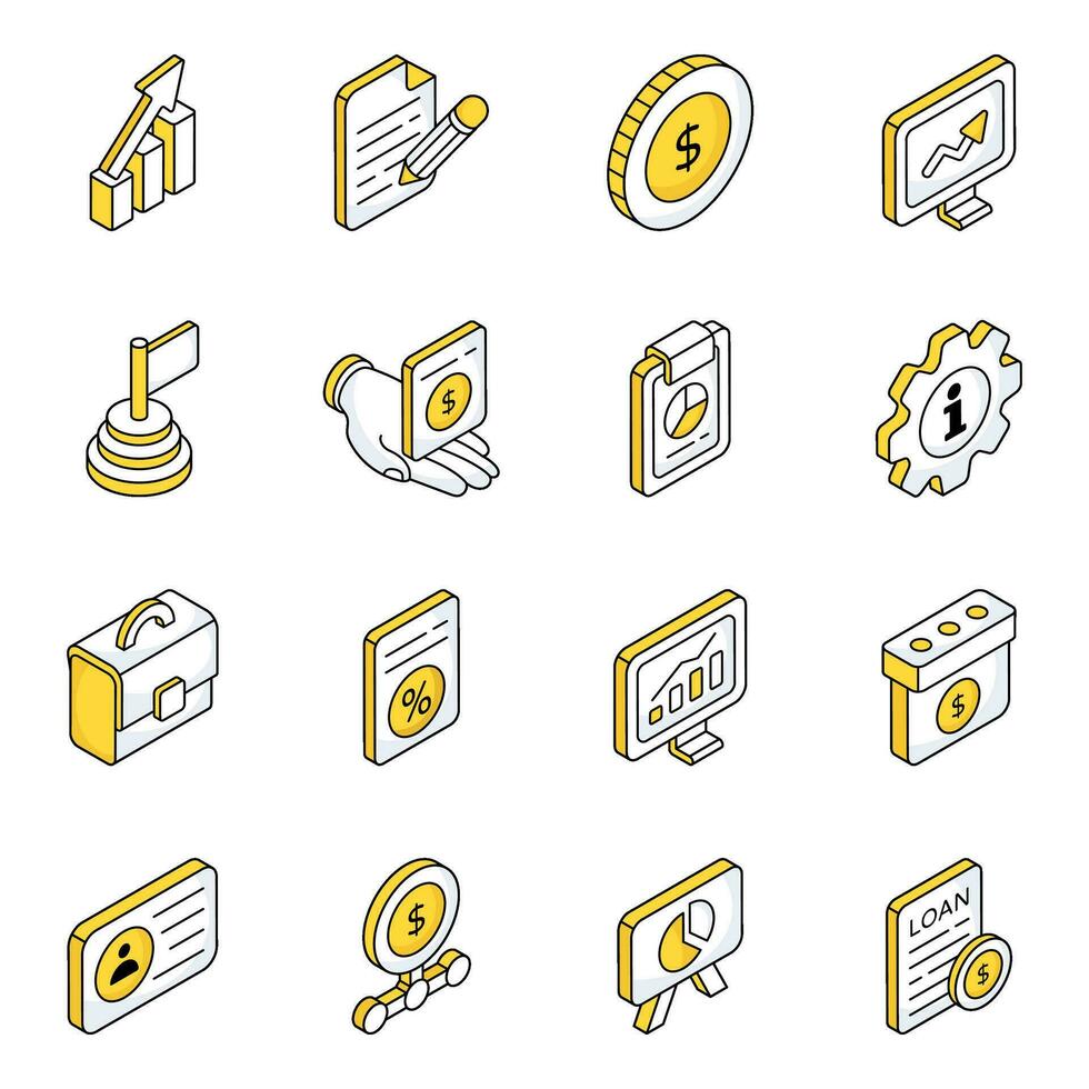 Pack of Data Flat Icons 25392568 Vector Art at Vecteezy