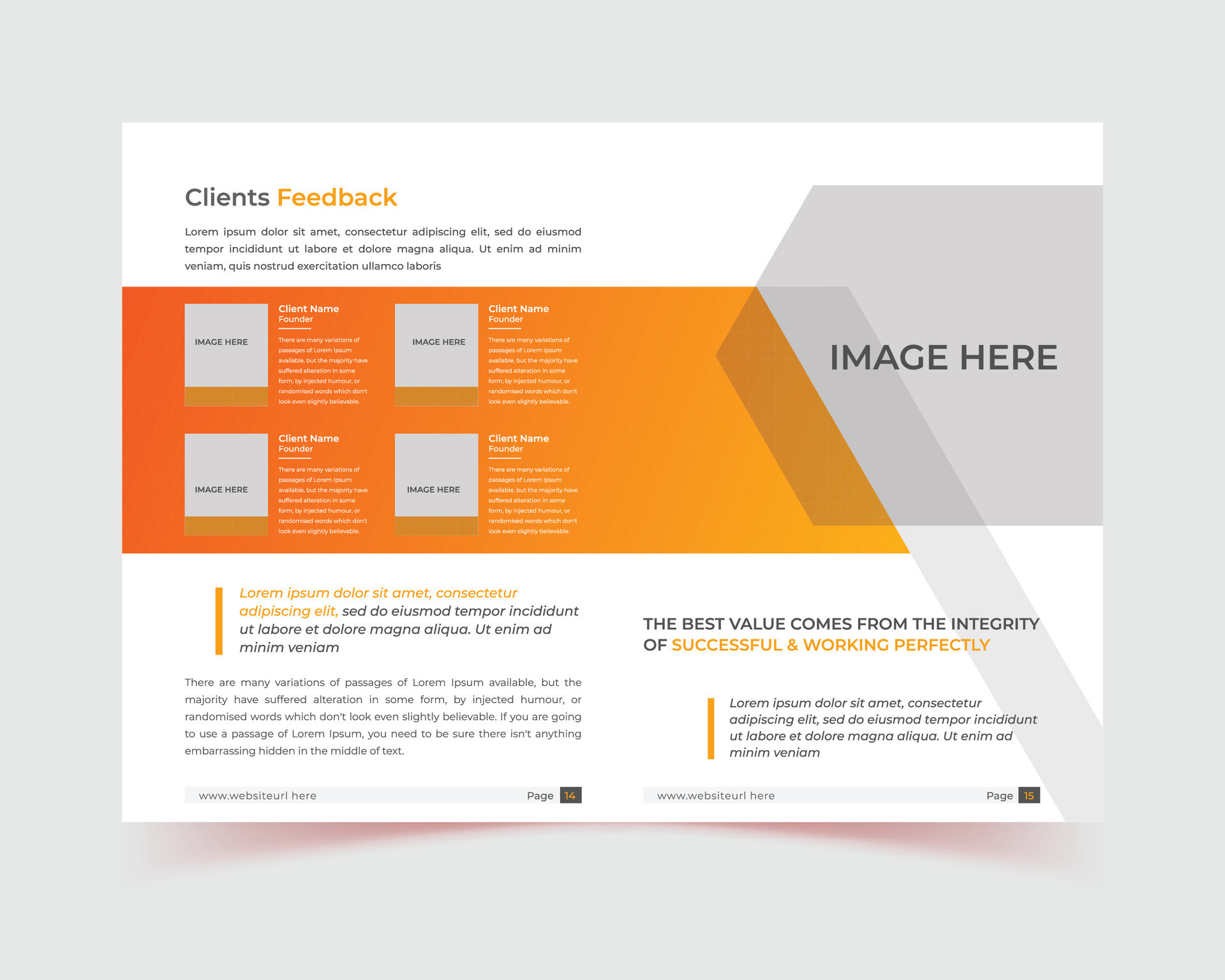 Brochure Template Layout Design Minimal Template Layout Design Book