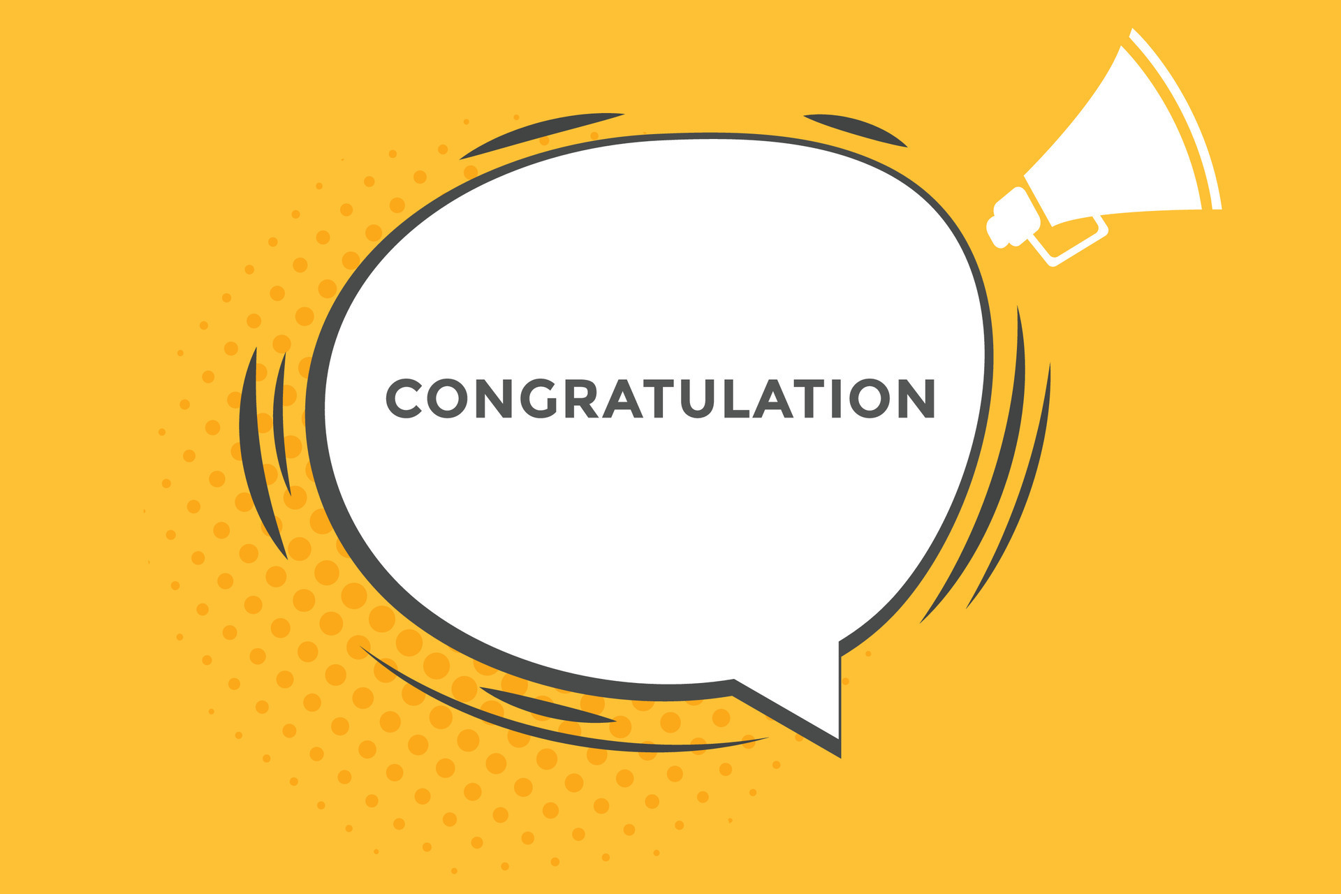 congratulation vectors, sign, level bubble speech congratulation 25394444 Vector Art at Vecteezy