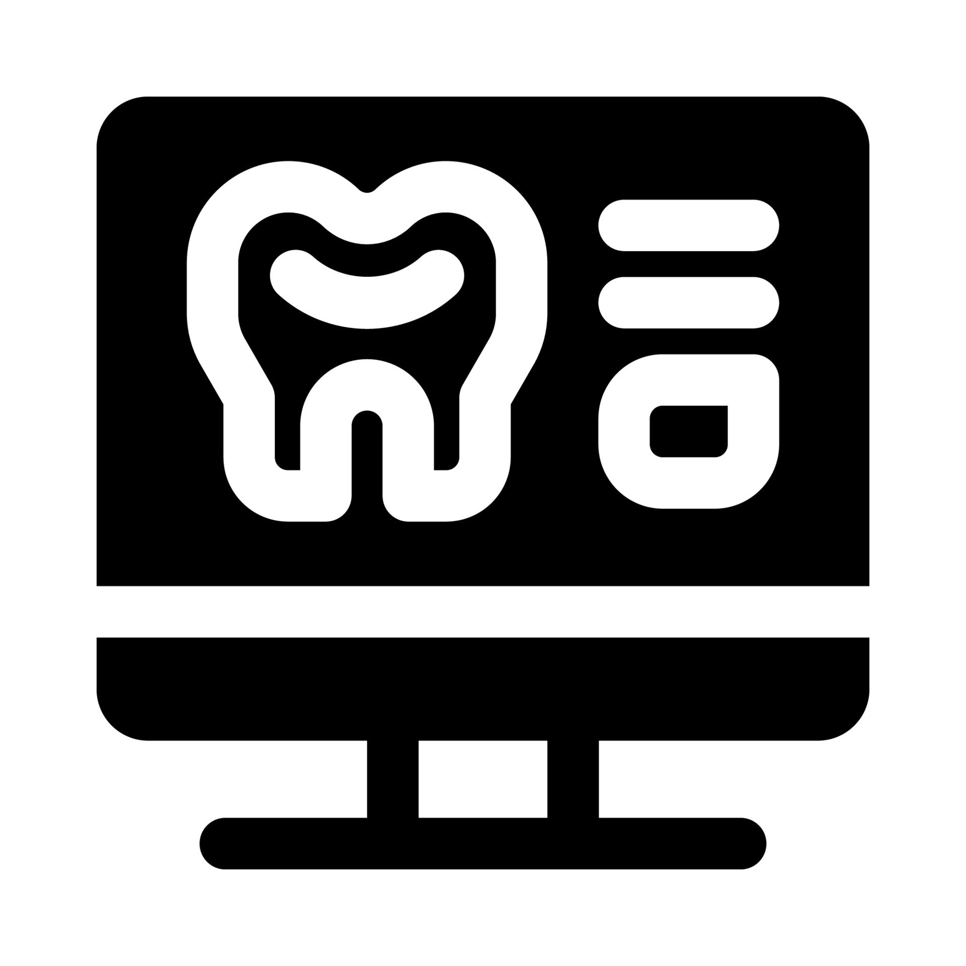 monitoring icon for your website, mobile, presentation, and logo design ...