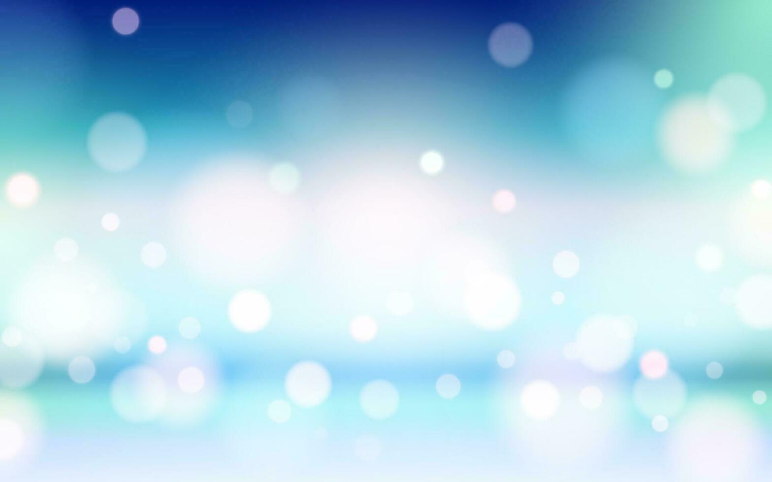 Summer Sea Bokeh Soft Light Abstract Backgrounds Vector Eps 10 Illustration Bokeh Particles