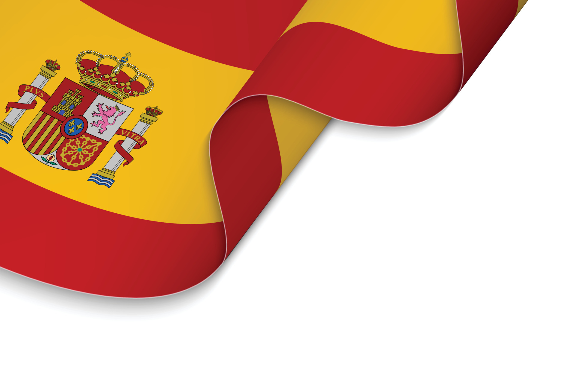 Waving flag. Vector illustration 25398521 Vector Art at Vecteezy