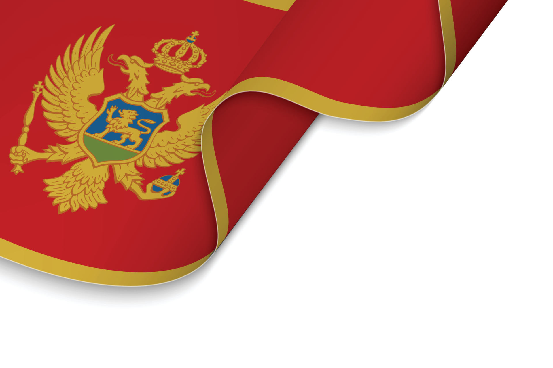 Waving flag. Vector illustration 25398525 Vector Art at Vecteezy