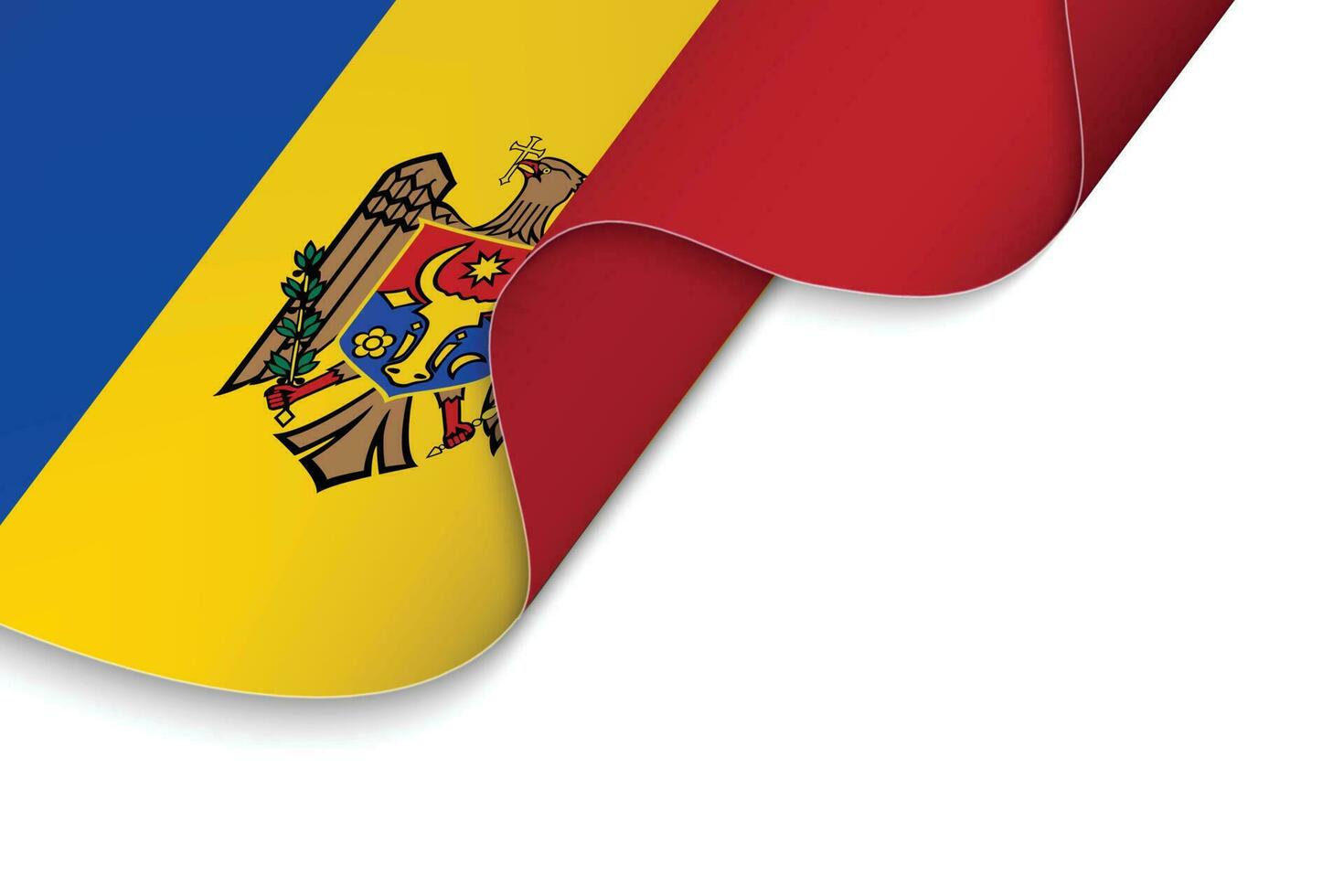 Waving flag. Vector illustration 25398619 Vector Art at Vecteezy