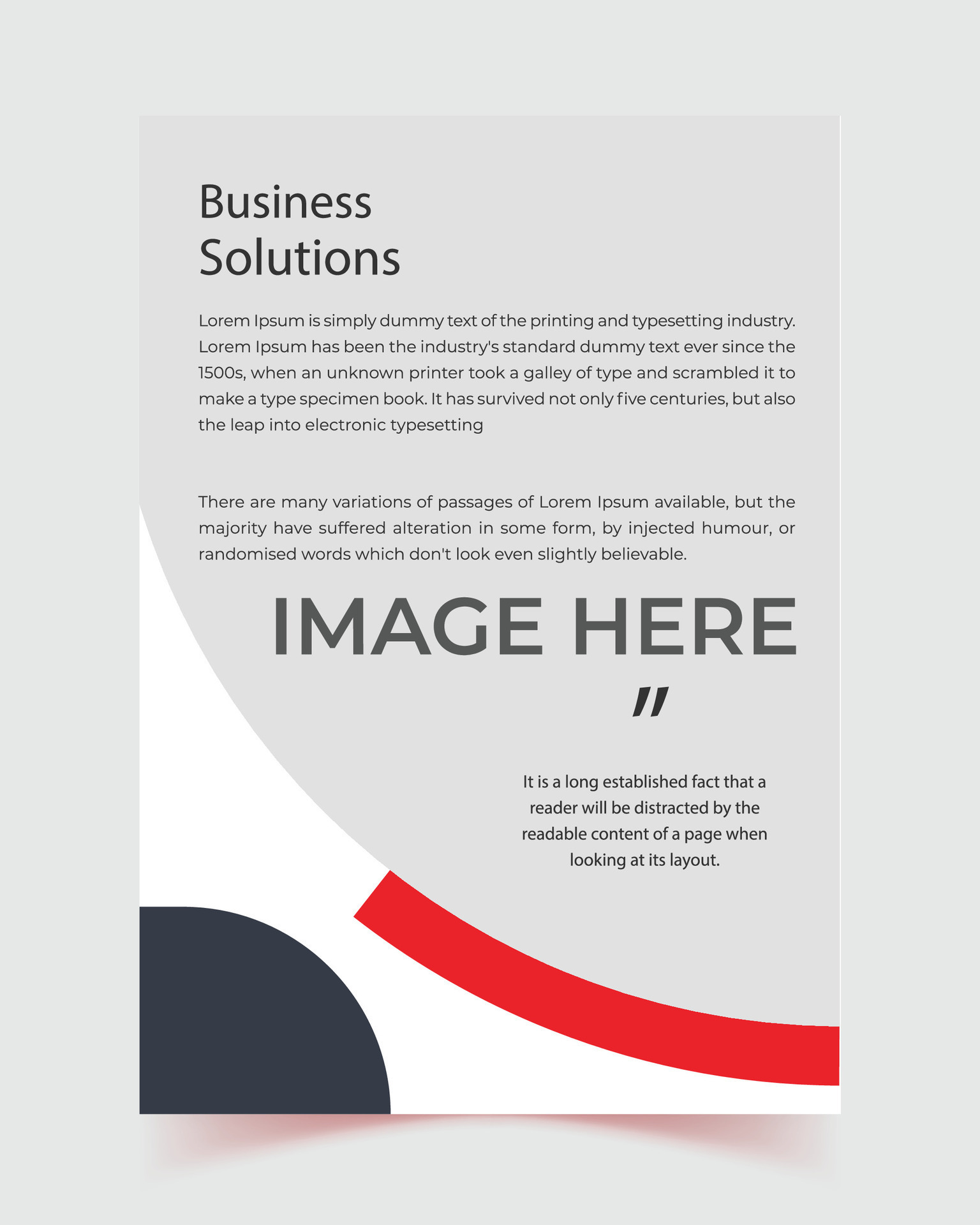 Brochure Template Layout Minimal Template Layout Design Corporate