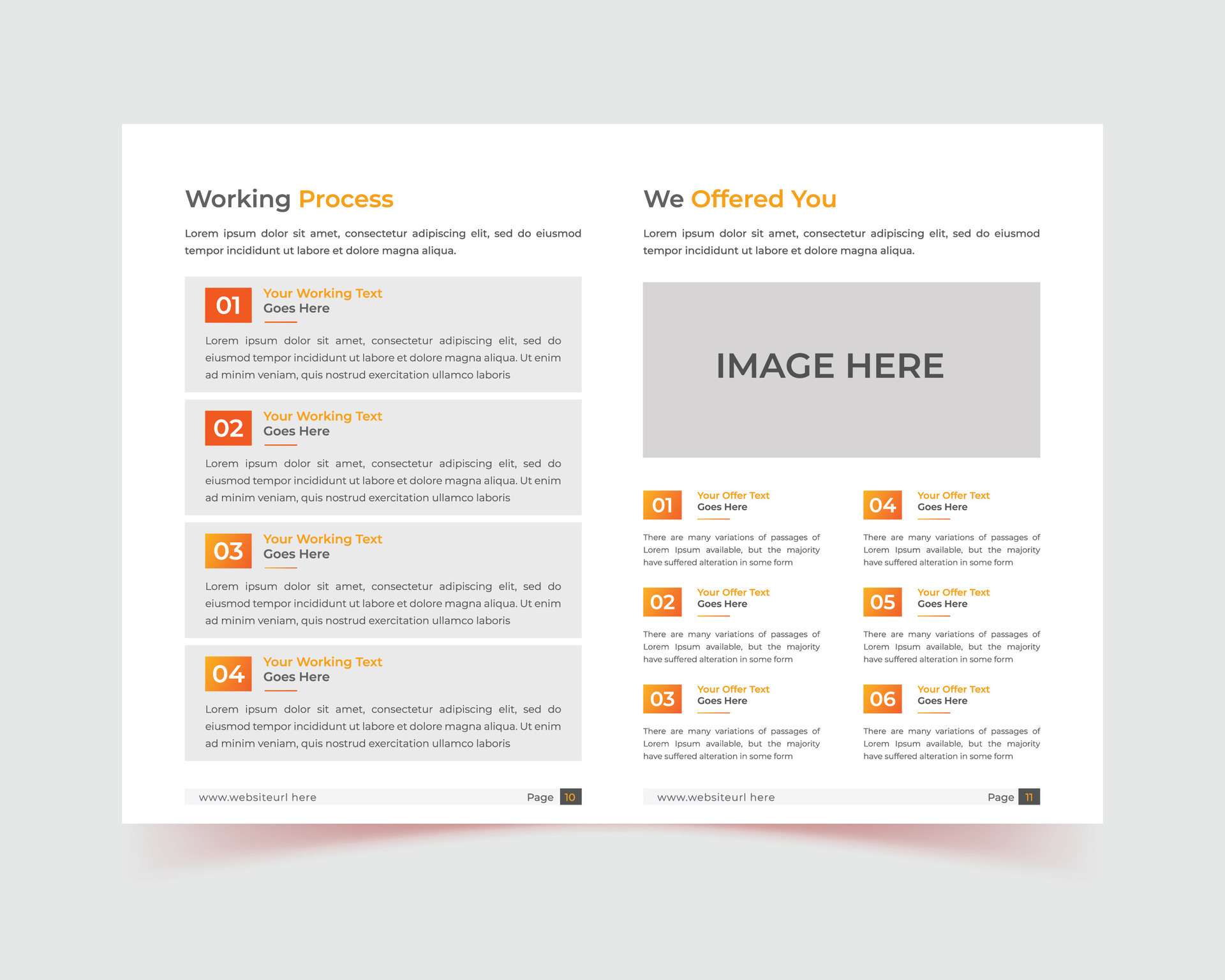 Brochure Template Layout Design Annual Brochure Template Yellow