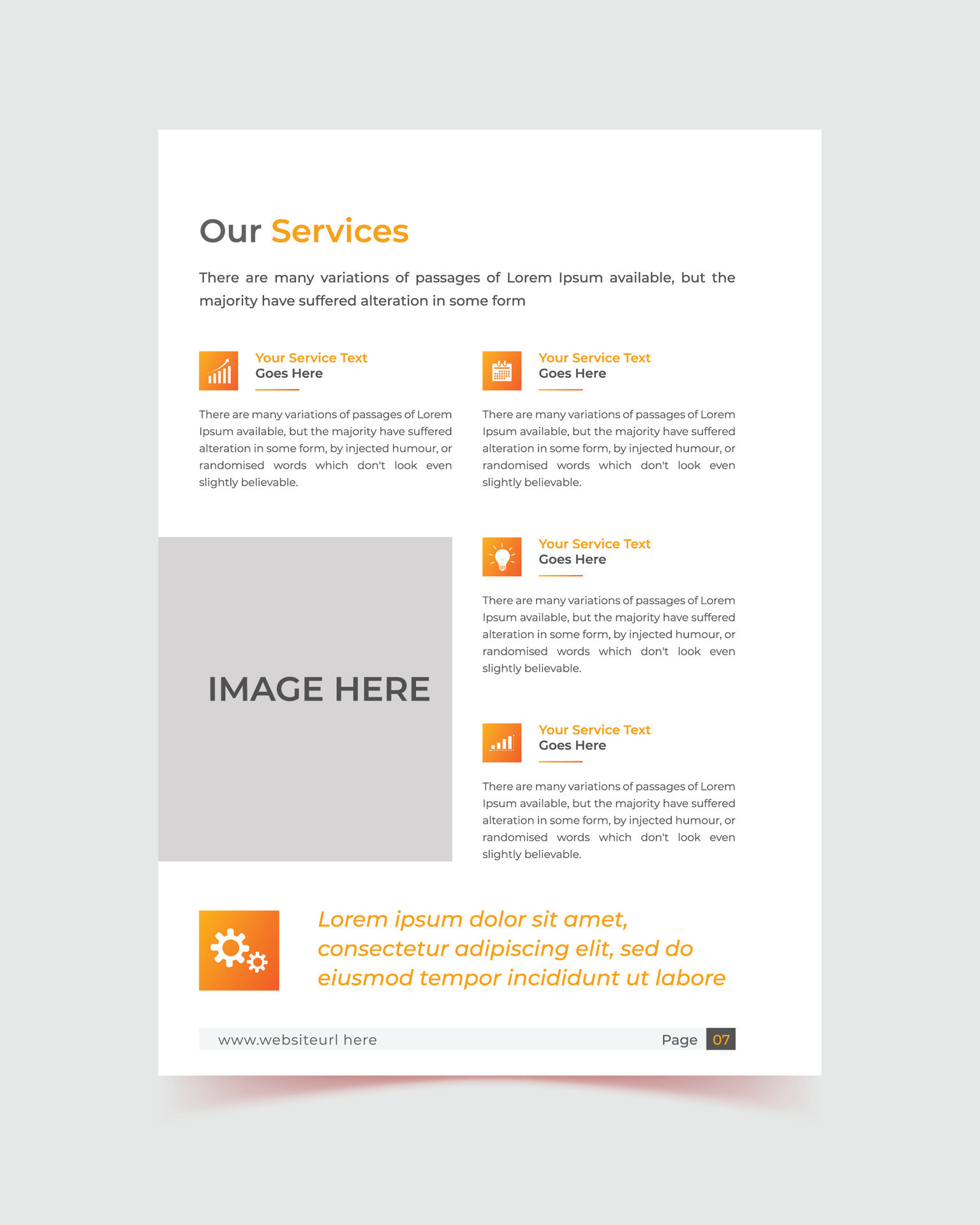 Brochure Template Layout Design Report Minimal Template Layout Design Yellow Minimal Business