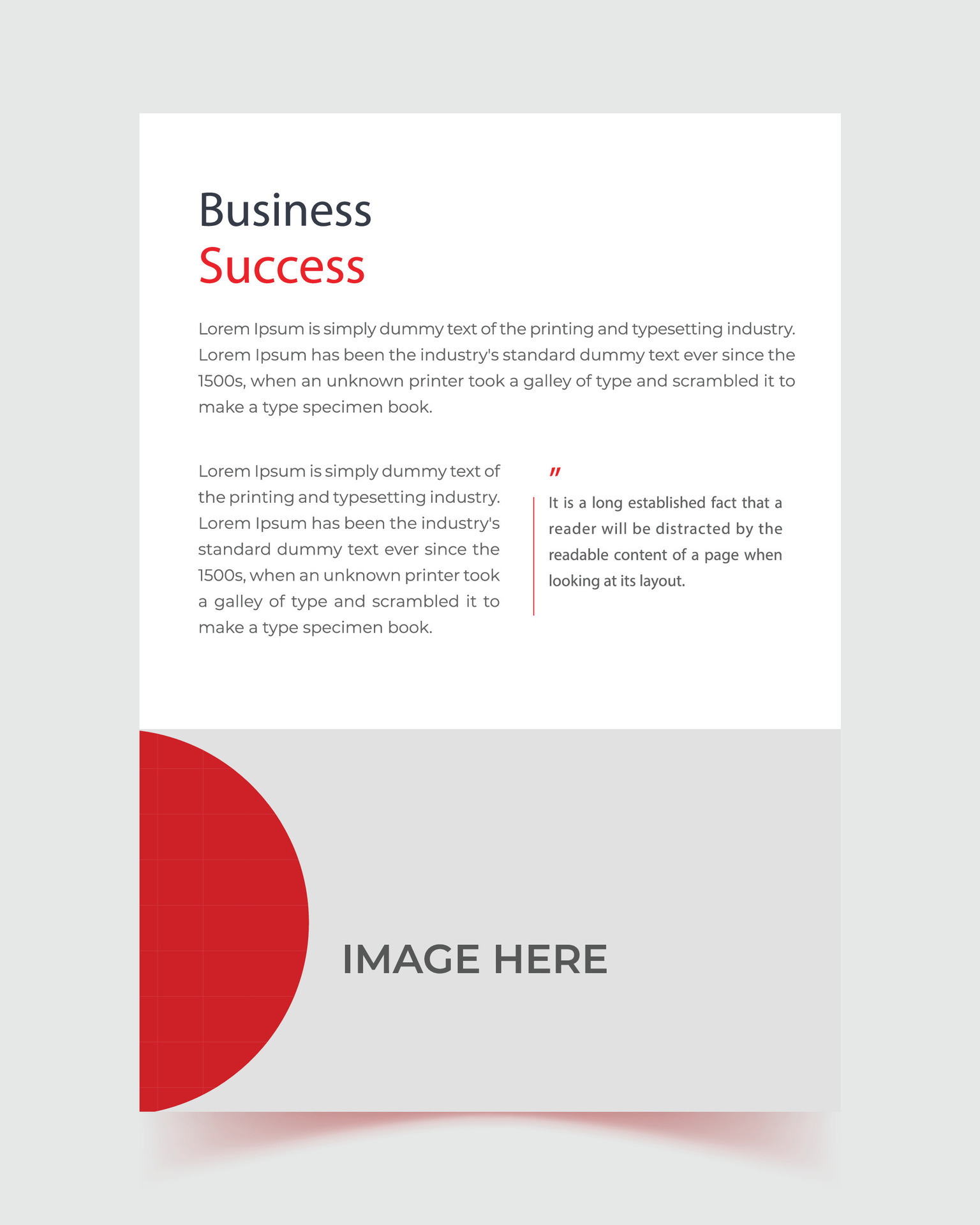 Brochure Template Layout Design Corporate Brochure Booklet Business