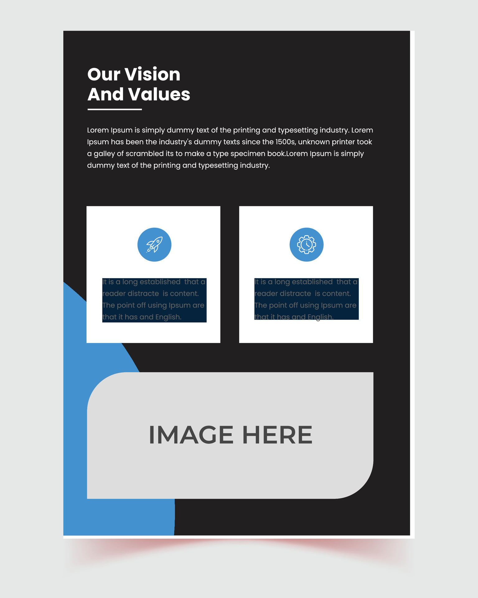 Brochure Template Layout Design Minimal Template Layout Design