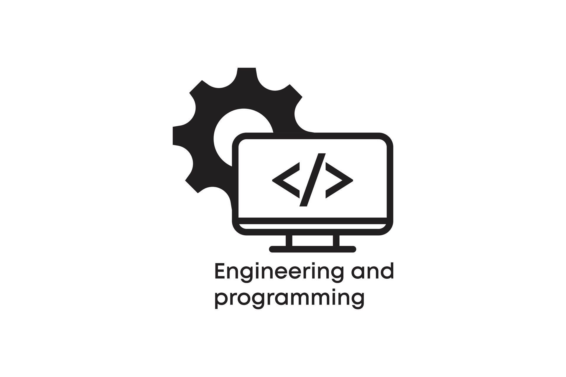 Engineering and programing icon logo design vector template 25399749 ...