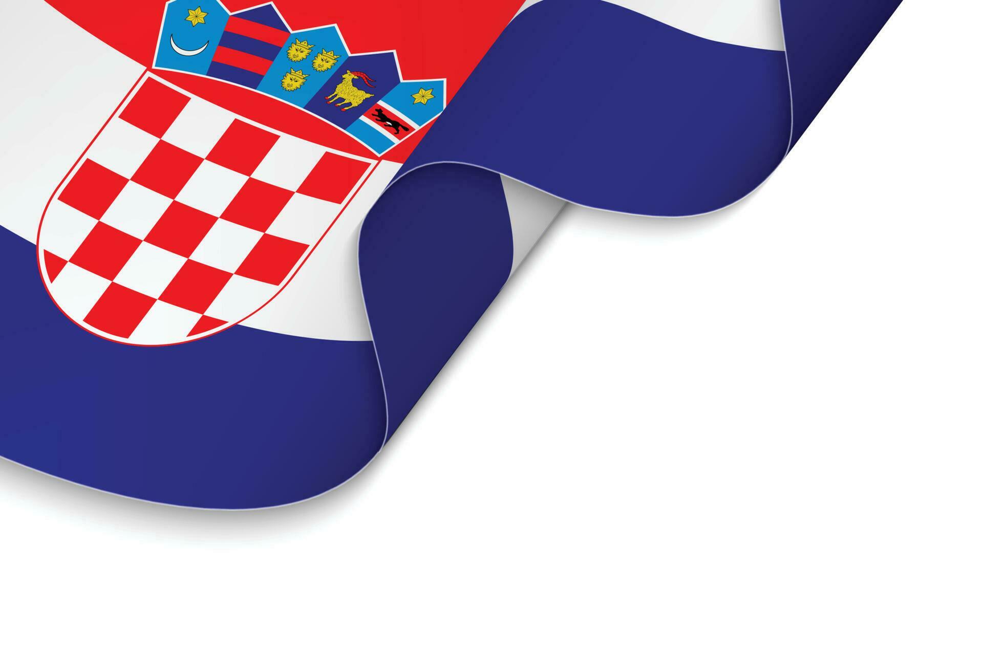 Waving flag. Vector illustration 25406029 Vector Art at Vecteezy