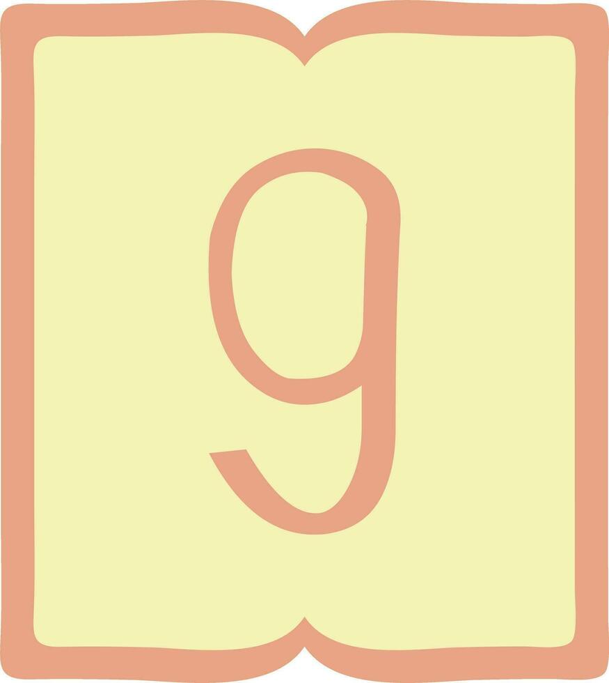 Page Number 9 Count Digit Numeric Numbering Ranking Numerical Numbers Text 25406750 Vector Art