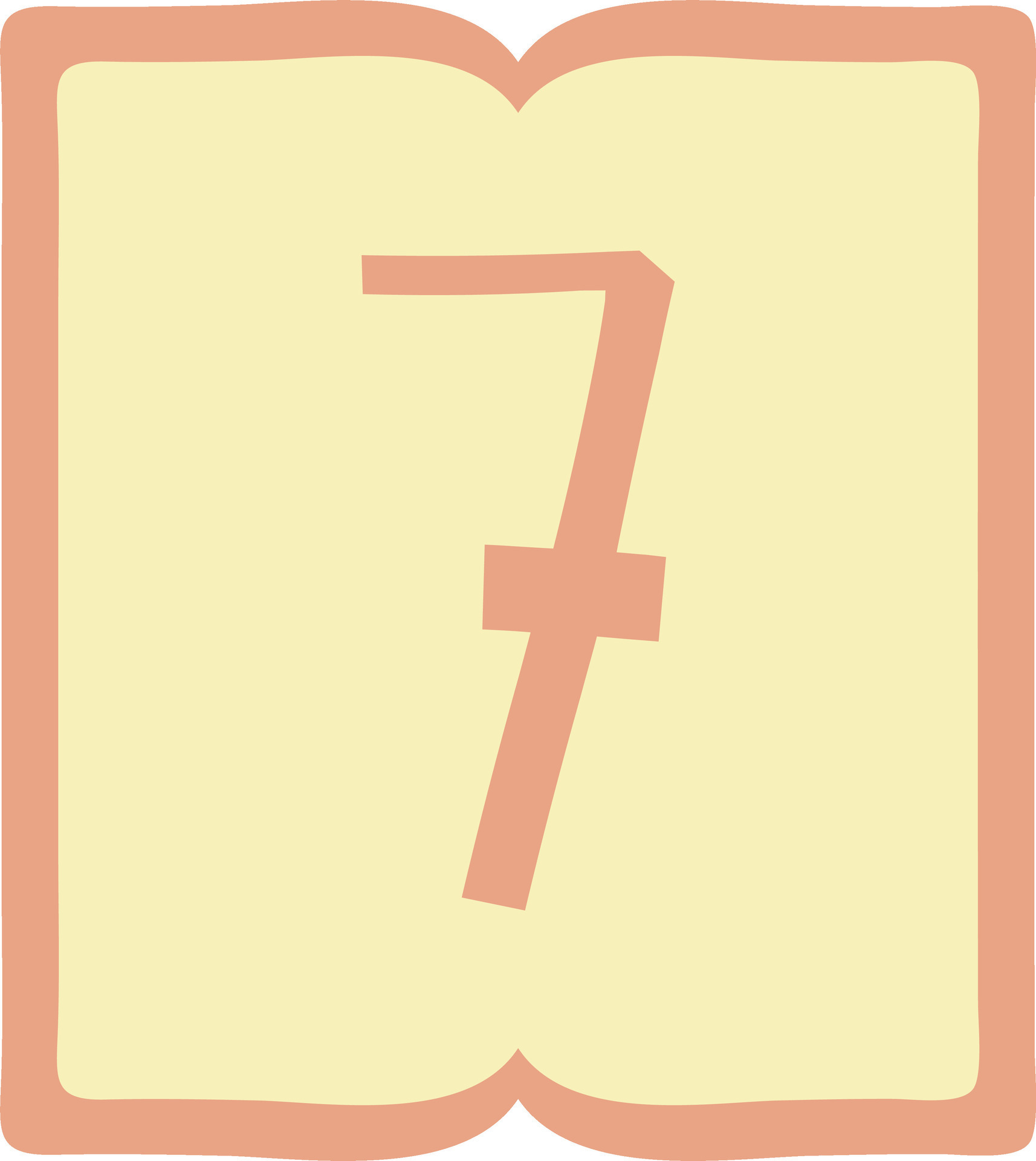 Page Number 7 Count Digit Numeric Numbering Ranking Numerical Numbers Text 25406793 Vector Art