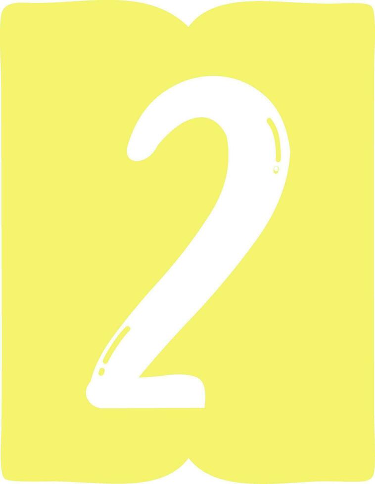 Page Number 2 Count Digit Numeric Numbering Ranking Numerical Numbers Text 25407159 Vector Art